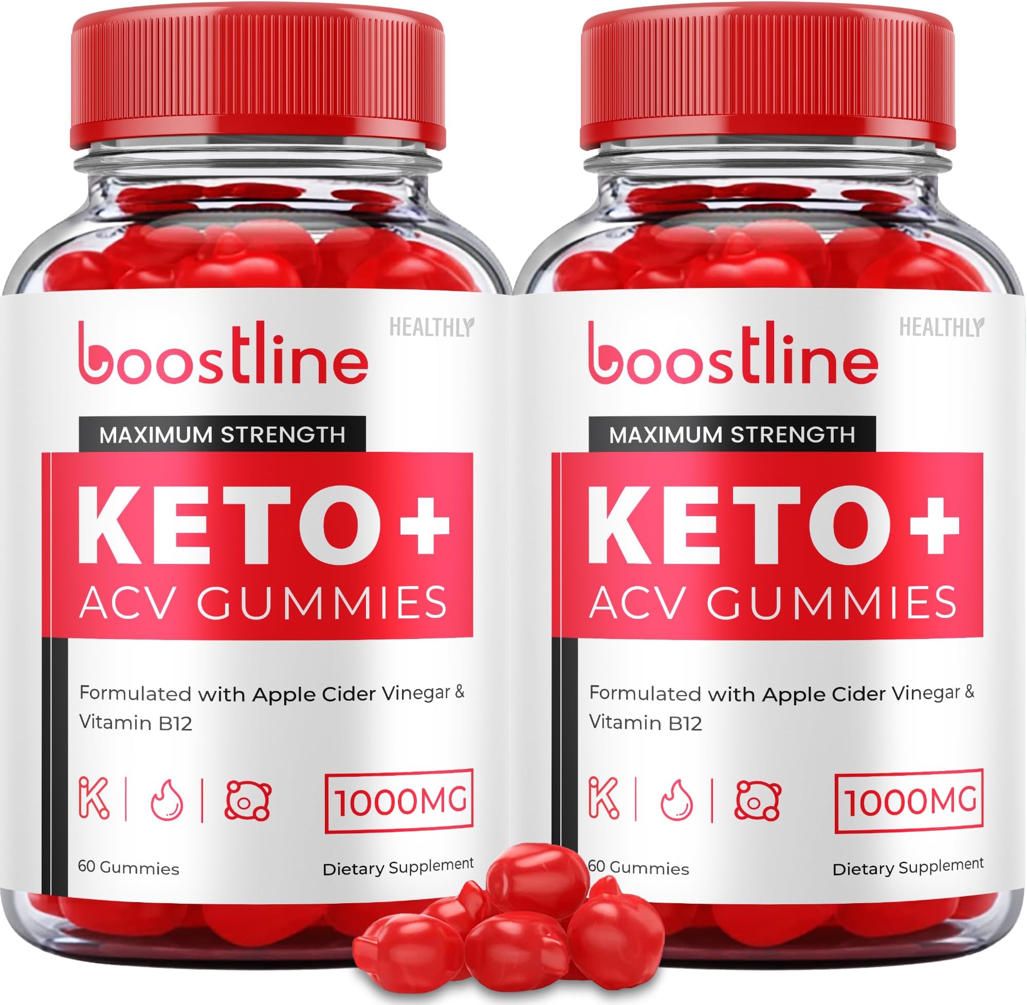 Amazon.com: (2 Pack) Boostline Keto ACV Gummies - Official Formula ...