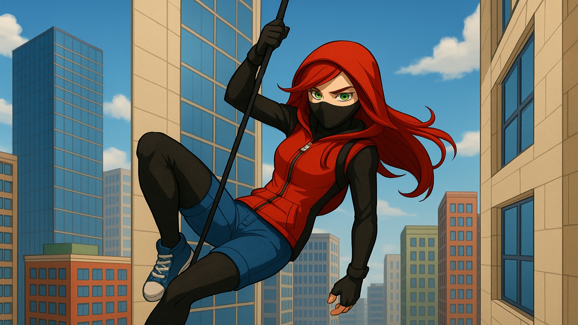 Spider Rope Flying Hero Fighter 3D: Urban Gangster Crime City Game ...