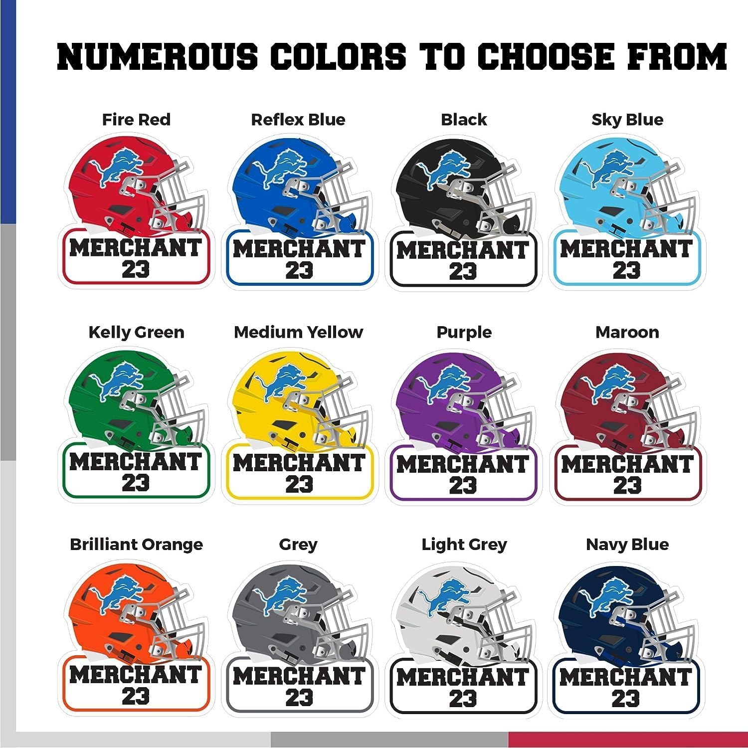 High School Football Team Logos