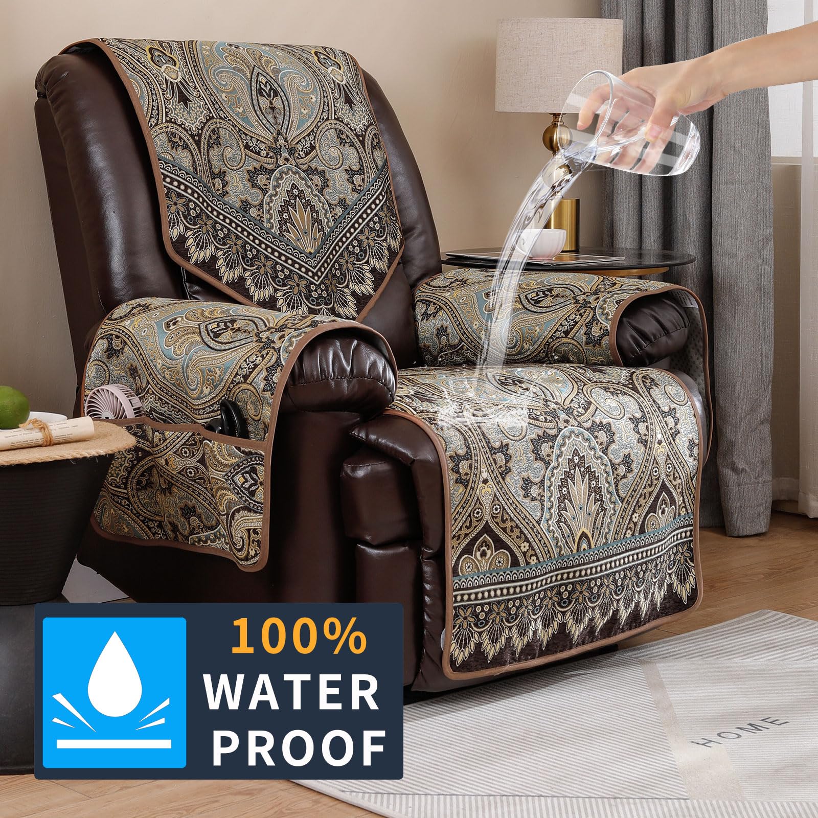 Exciting Cover For A Leather Recliner Images