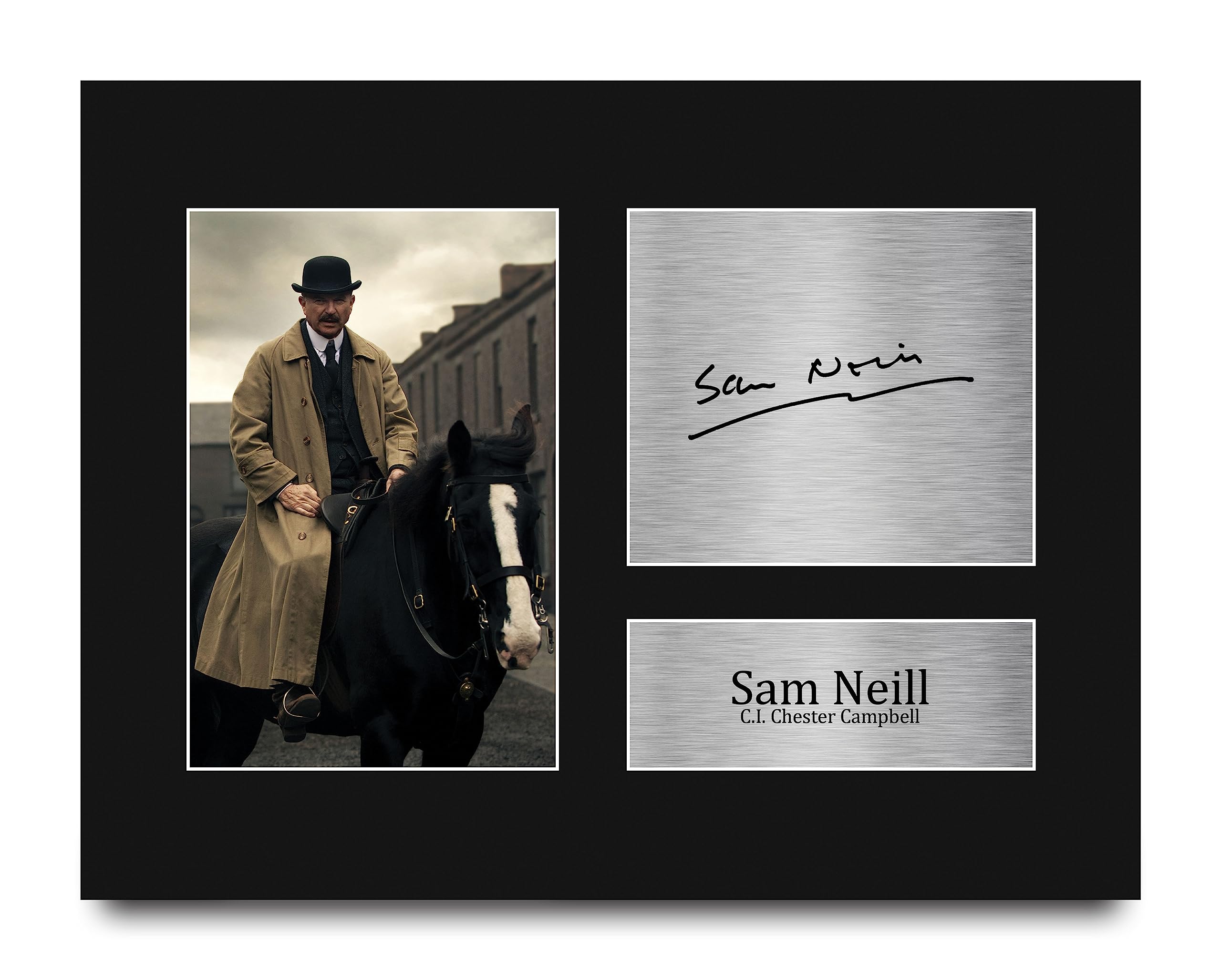 Amazon.com: HWC Trading Sam Neill Peaky Blinders Gifts Printed Signed ...