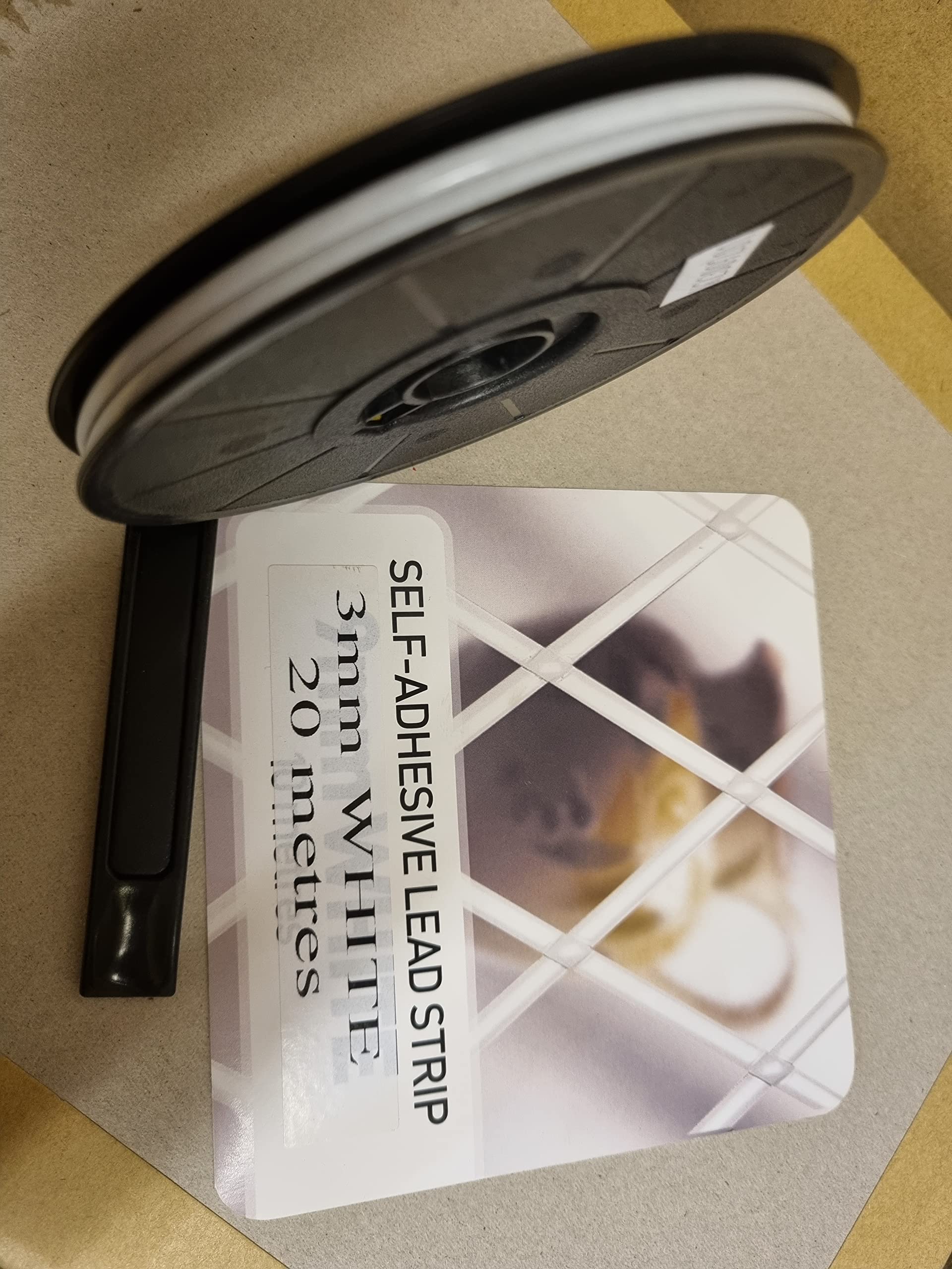 Window leading kit, White colour decorative window lead kit. Create ...