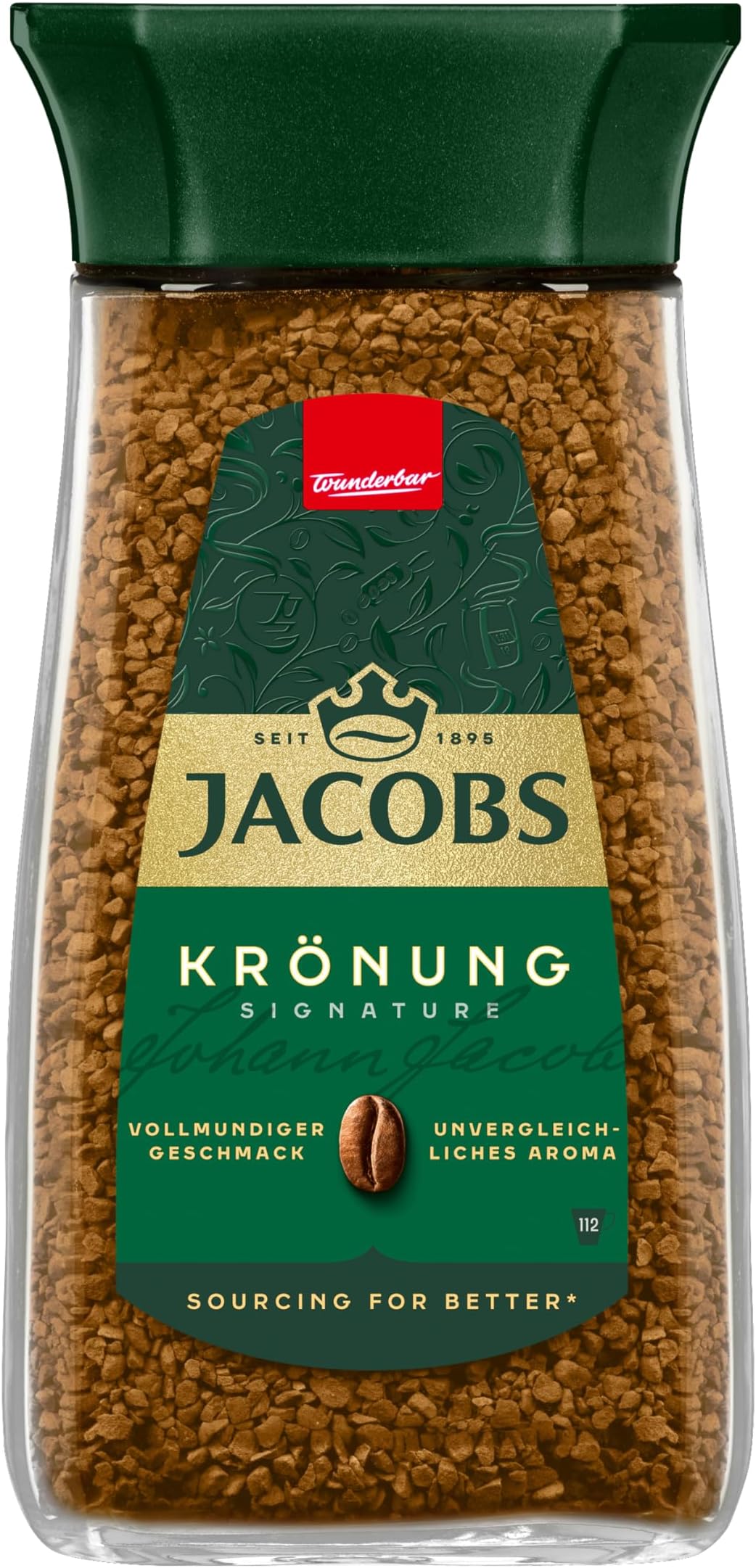 Amazon.com : Jacobs KRONUNG Instant Coffee, 200g jar : Grocery ...