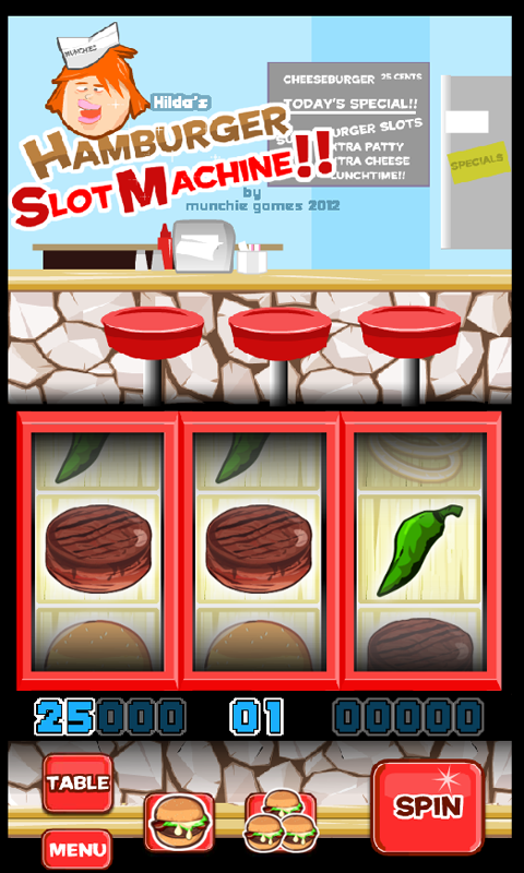 Hamburger Slot Machine - App on Amazon Appstore