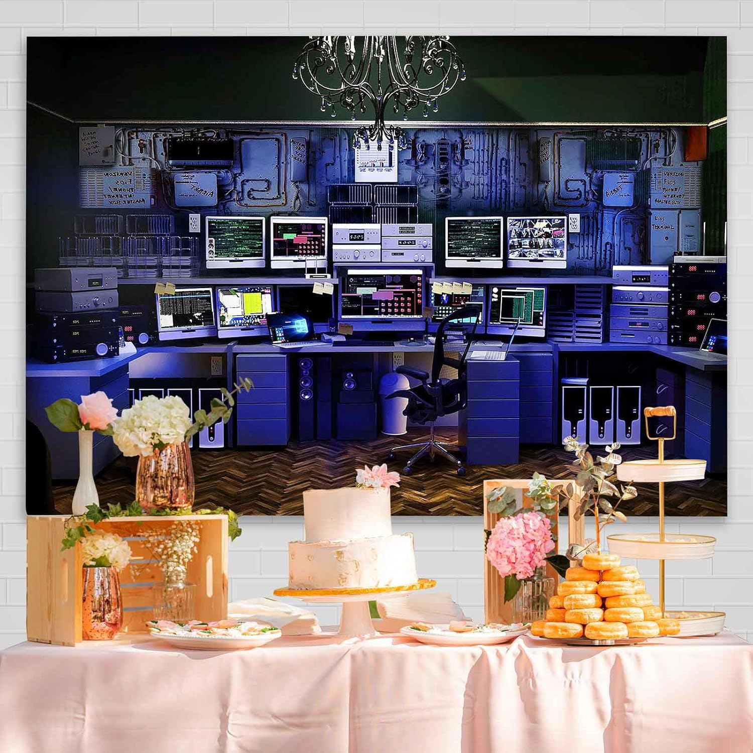 Oficina de Computadoras Fondo Retro Computer Photo Chile | Ubuy