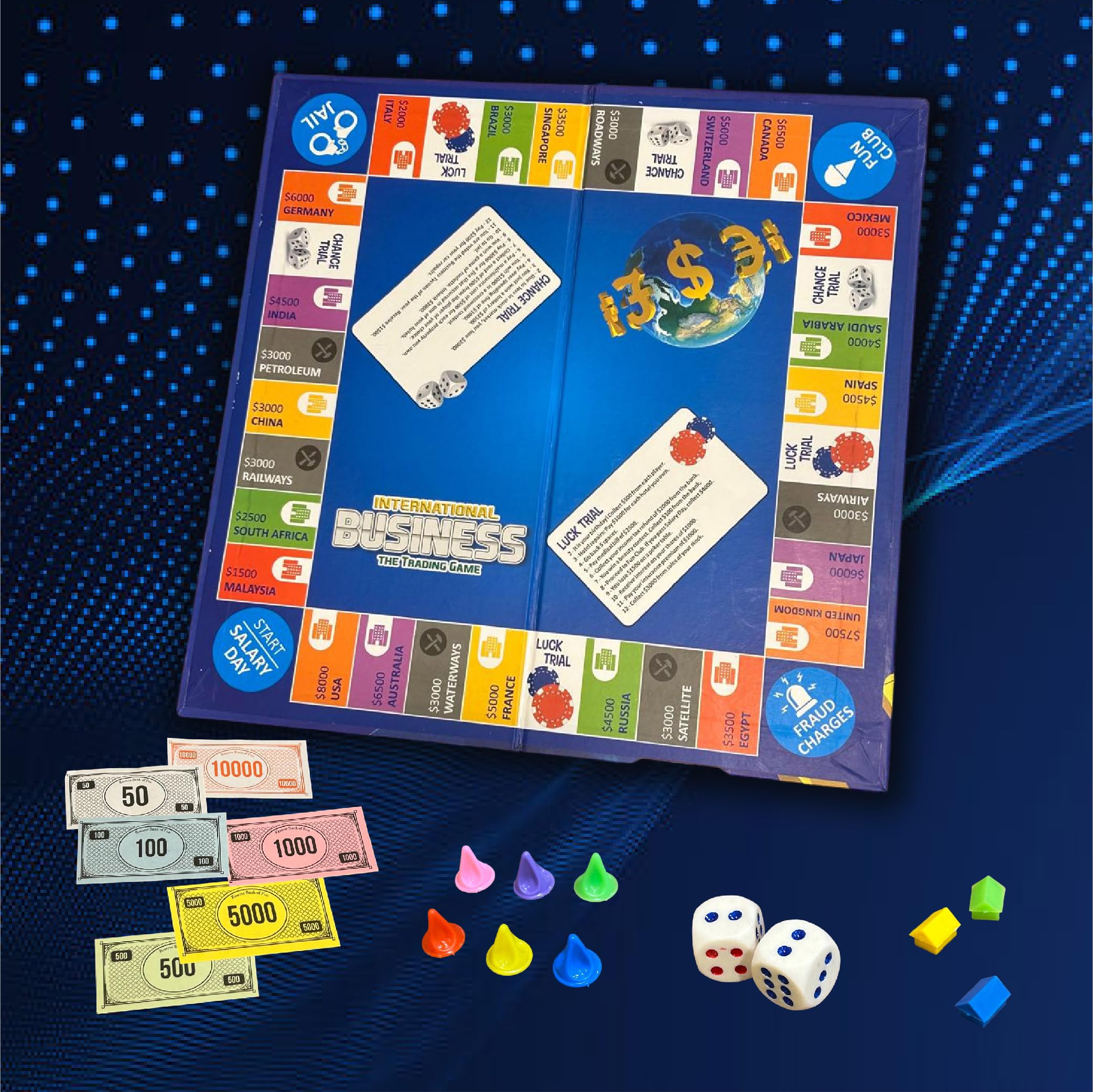 Buy ToyMagic International Business - Board Game|Strategic Folding Card ...