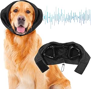 Amazon.com : BALAPET Anti-Slip Dog Headphones Noise Cancelling with Ear ...