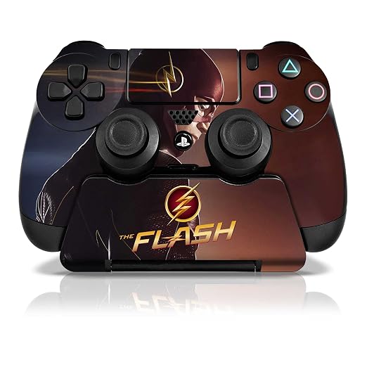 Amazon.com: Controller Gear Officially Licensed WB The Flash Sony PS4 ...