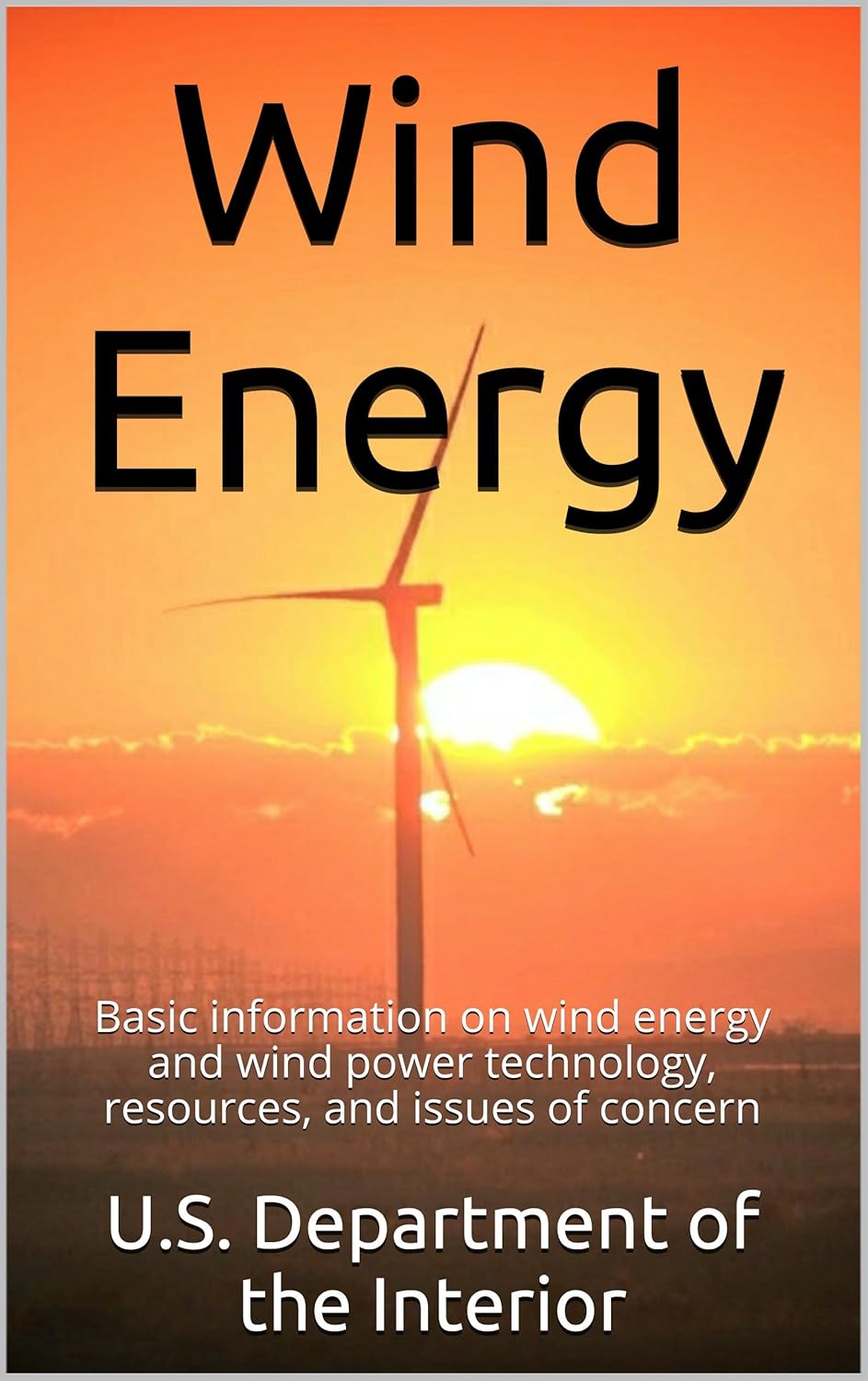 Amazon.com: Wind Energy: Basic information on wind energy and wind ...
