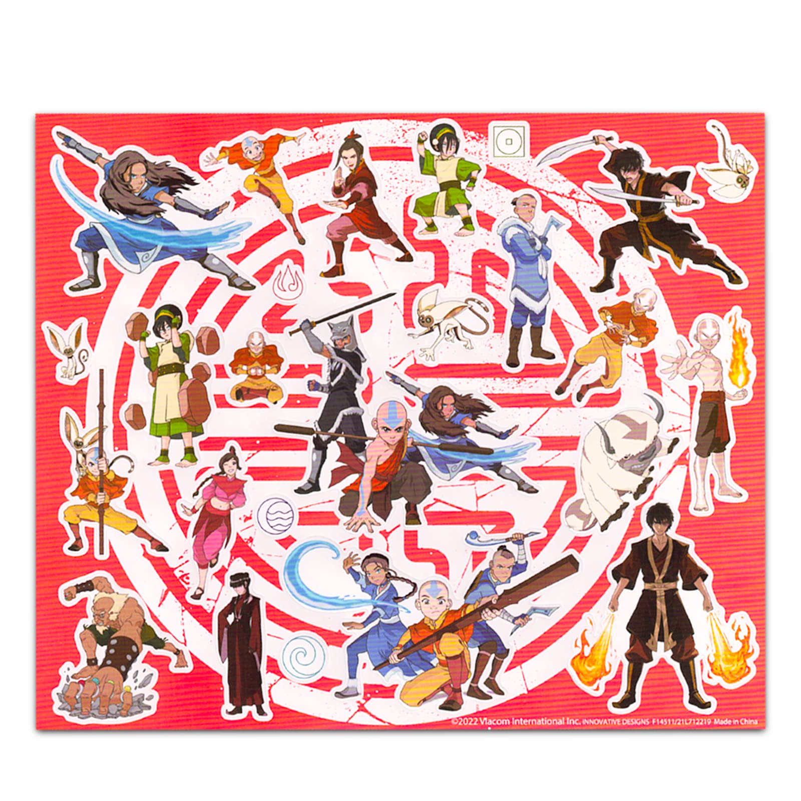 Snapklik.com : Avatar The Last Airbender Stickers Party Favors Bundle ...
