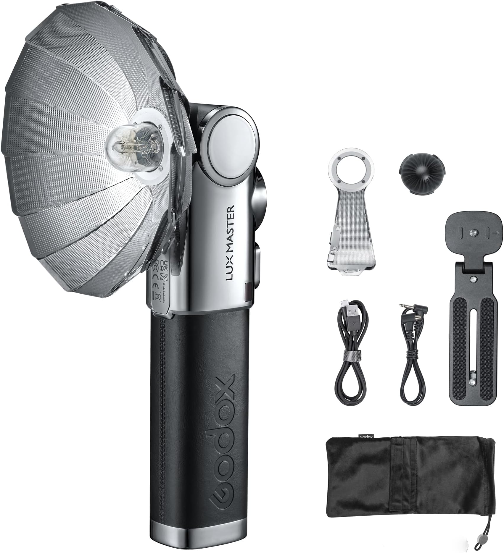 Amazon.com : Godox Lux Master Retro Camera Flash, Tiltable Flash Head ...