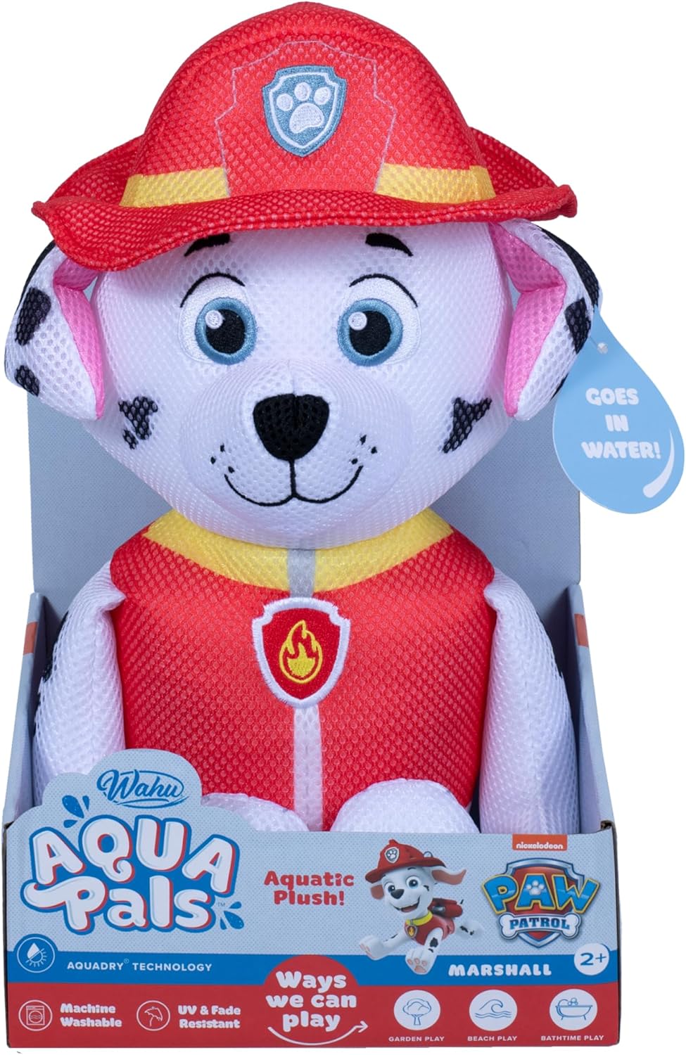 Wahu Aqua Pals: Paw Patrol - Marshall | Waterproof Kids Plush Toy ...