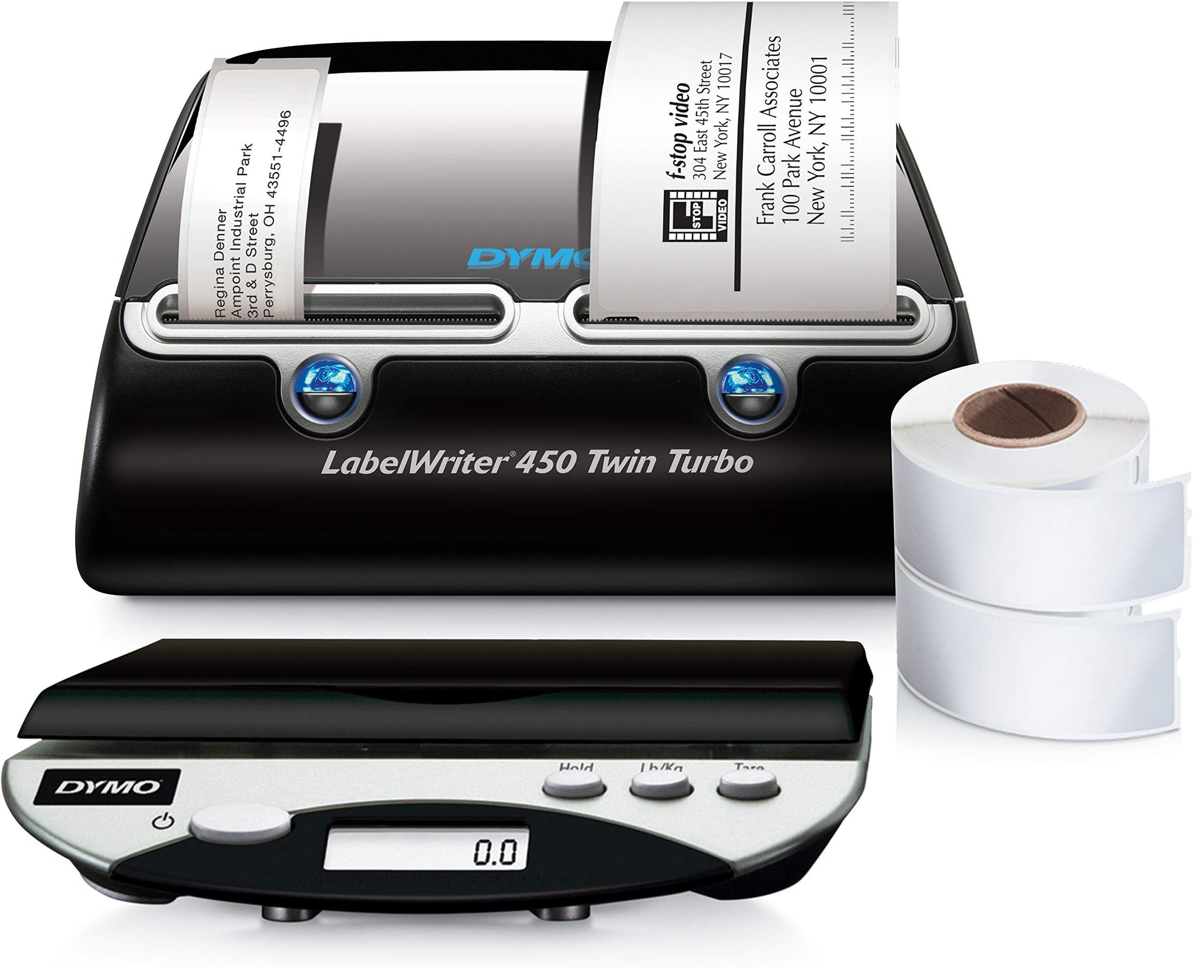 Amazon.com : DYMO LabelWriter 450 Super Bundle - Free Label Printer ...