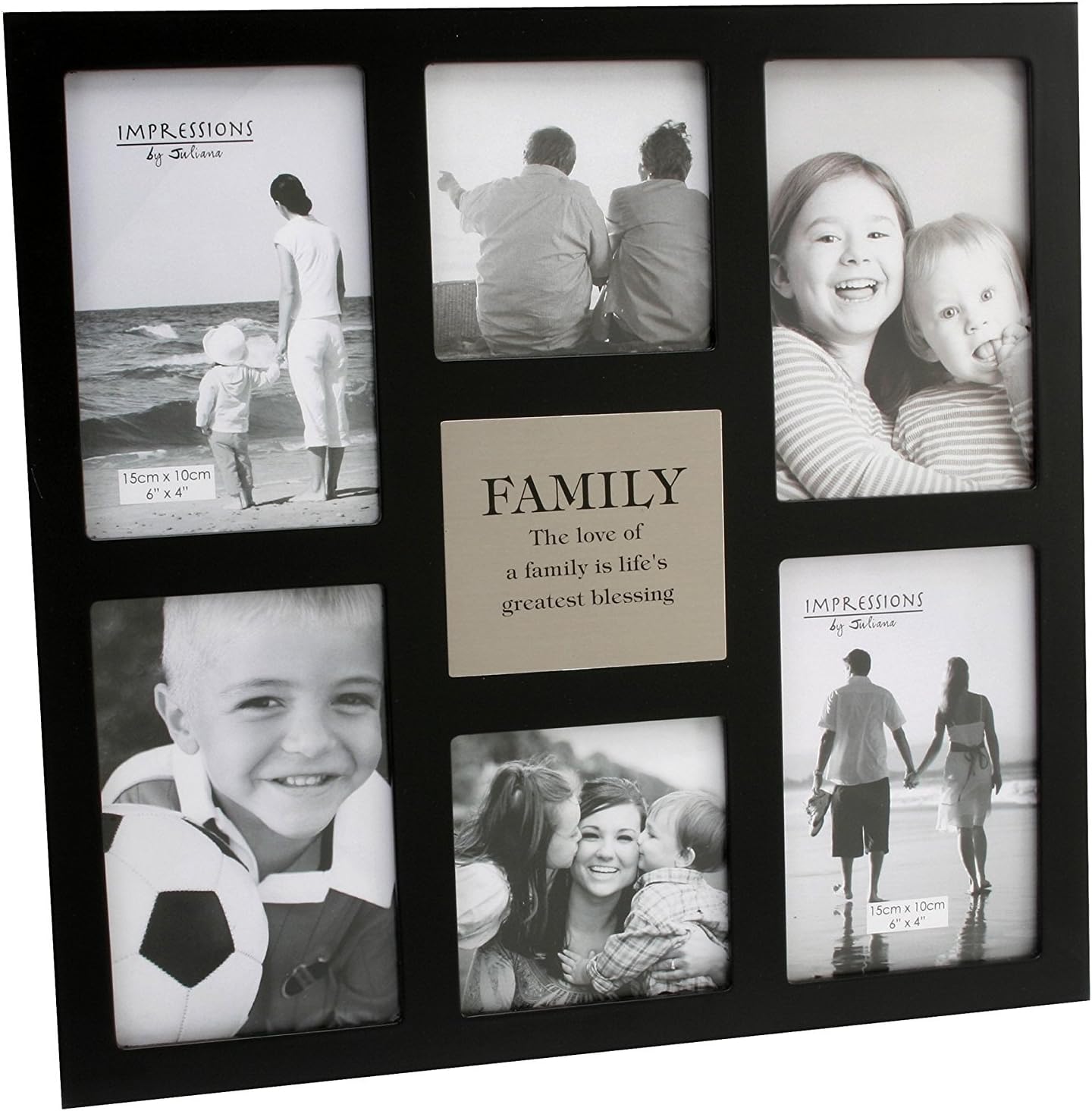 Impressions 6 Aperture Frame Family (FW797FA) : Amazon.co.uk: Home ...