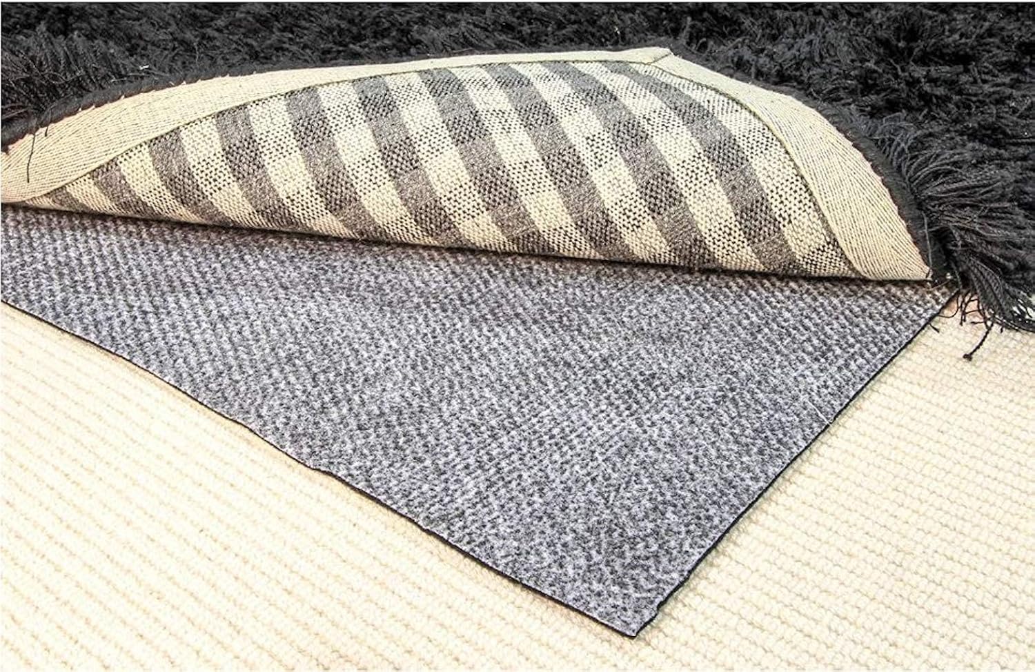 Amazon.com: Hold-a-Rug Plush 2' x 8' Nonskid, Nonslip Rug Pad ...