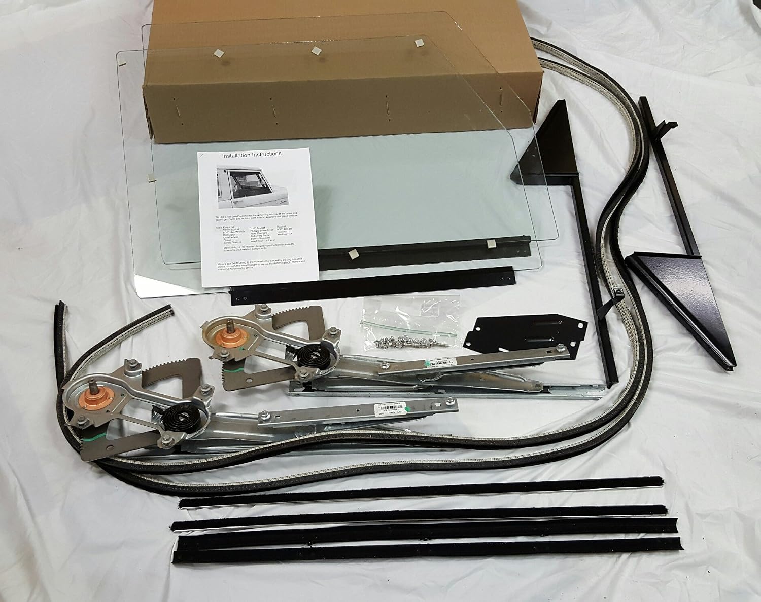 Amazon.com: One Piece Wind Wing Window Conversion Kit for 1968 - 1977 ...