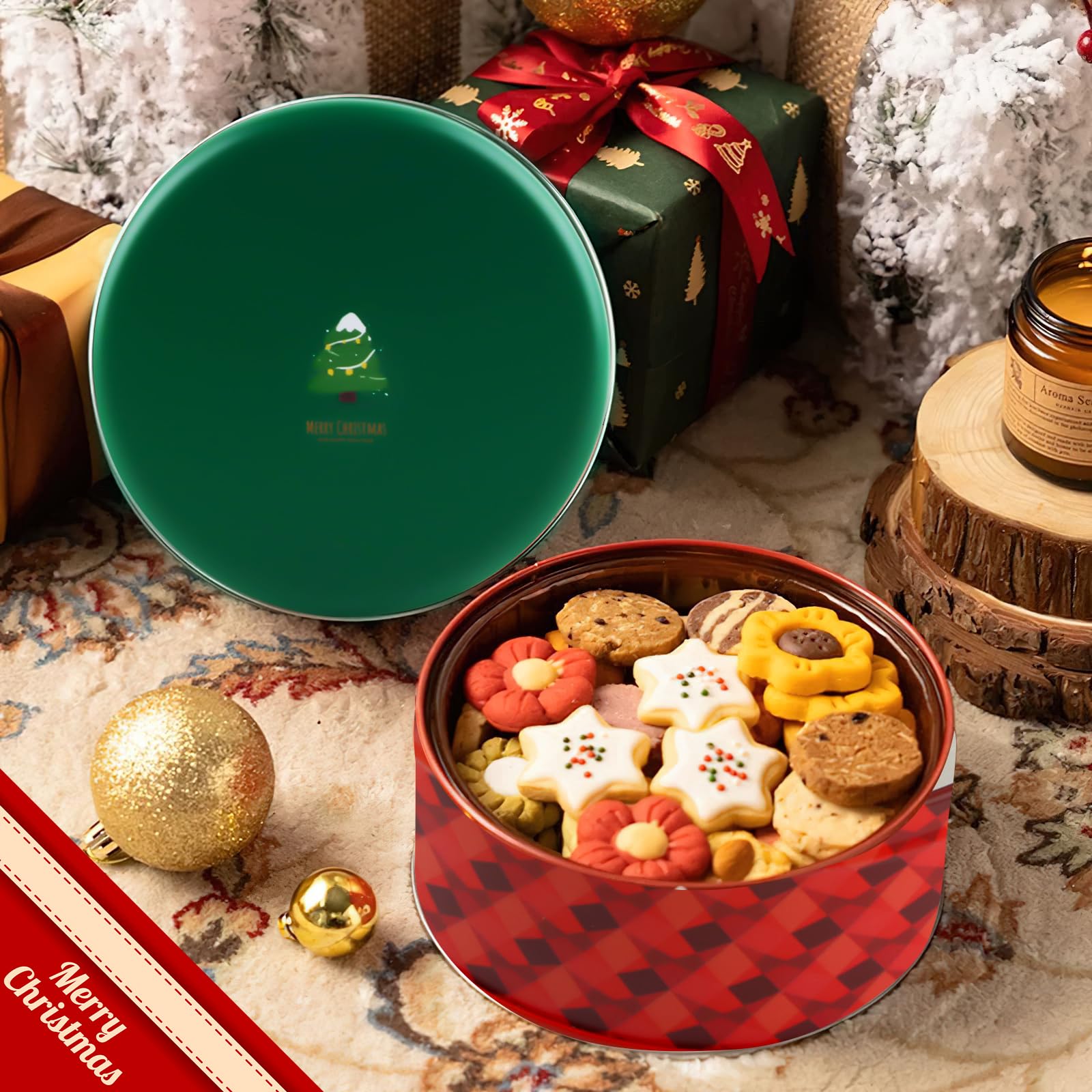 Round Candy Tins