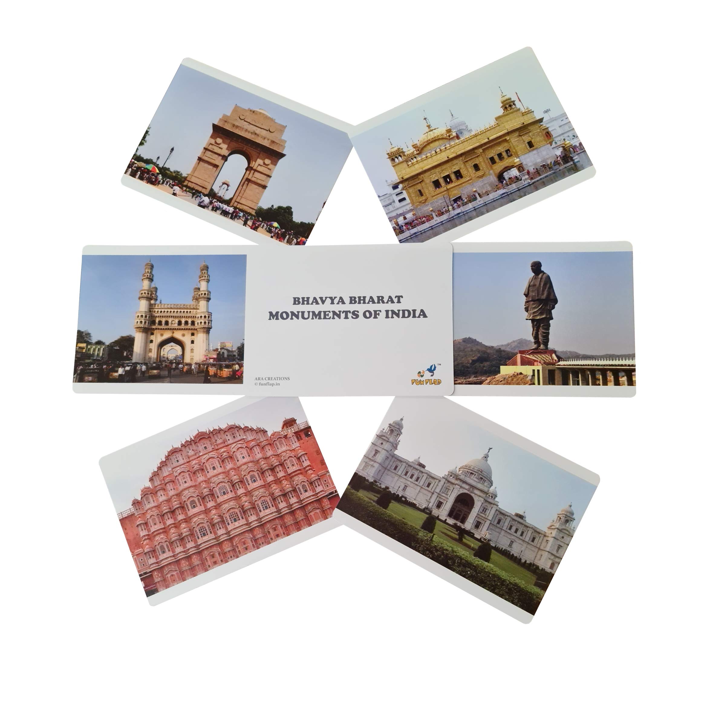 Buy Bhavya Bharat: Monuments of India – Learning Flash Cards for ...