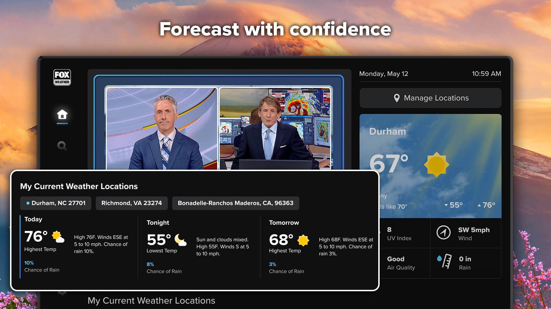 FOX Weather: Daily Forecasts - App on Amazon Appstore