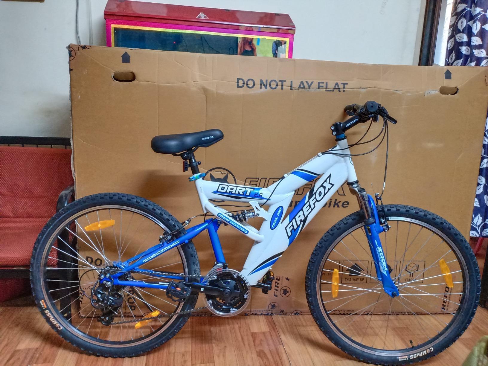 Buy Firefox Bikes Dart 2.6, 21 Speed Mountain Bike (Green/Black) Online ...