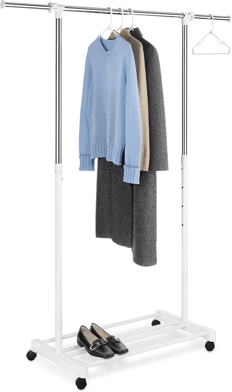 Amazon.com: Whitmor Deluxe Adjustable Garment Rack : Home & Kitchen