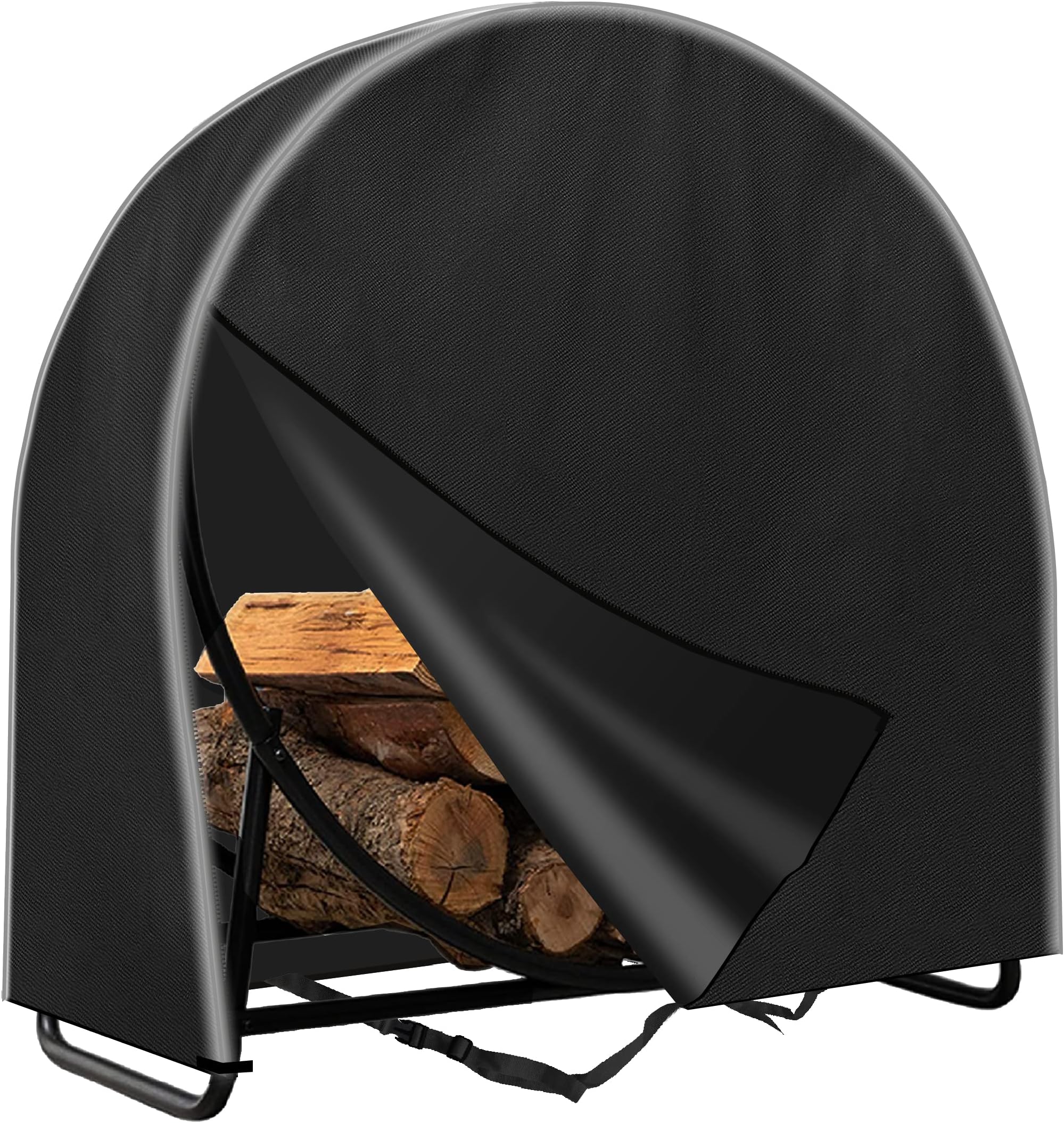 Amazon.com: Uniflame Firewood Log Hoop Rack with 1/2" Solid Stock ...