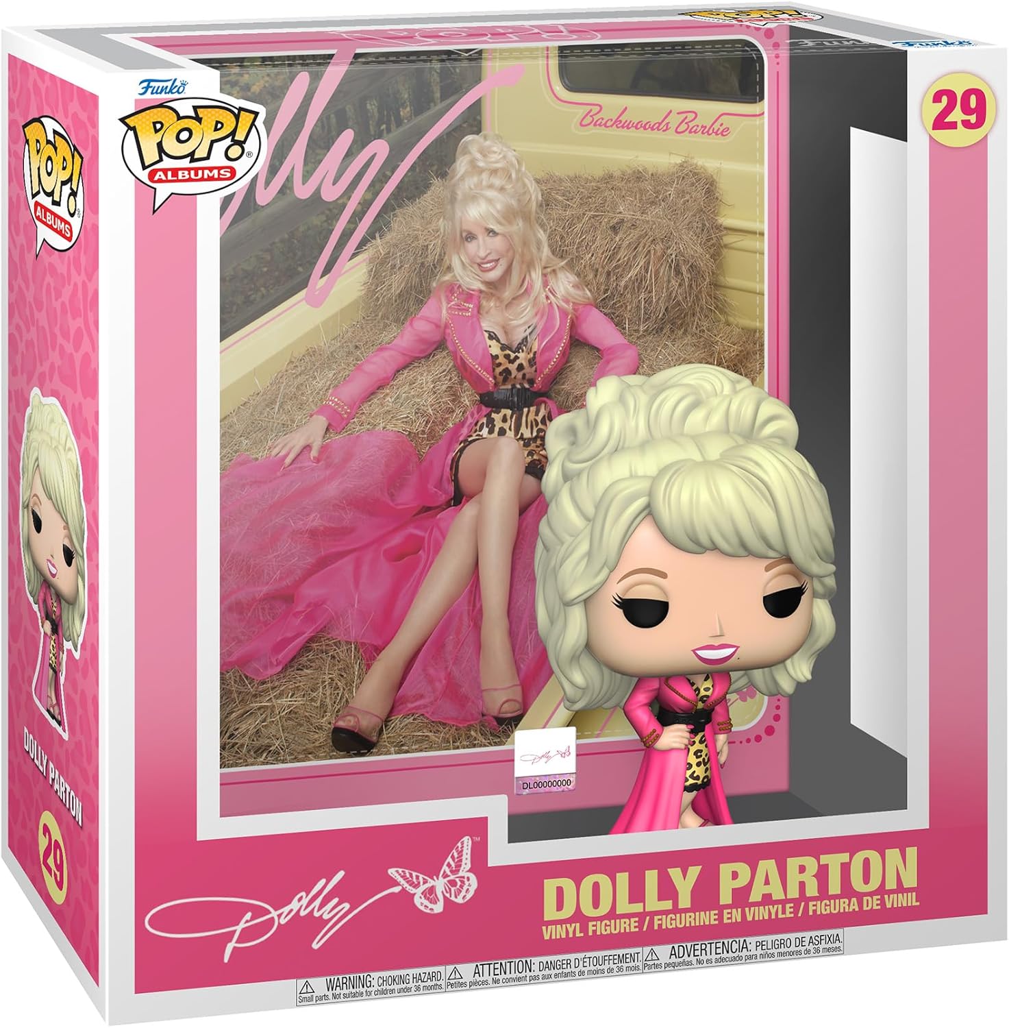 Amazon.com: Funko POP! Albums: Dolly Parton - Backwoods Barbie - Music ...