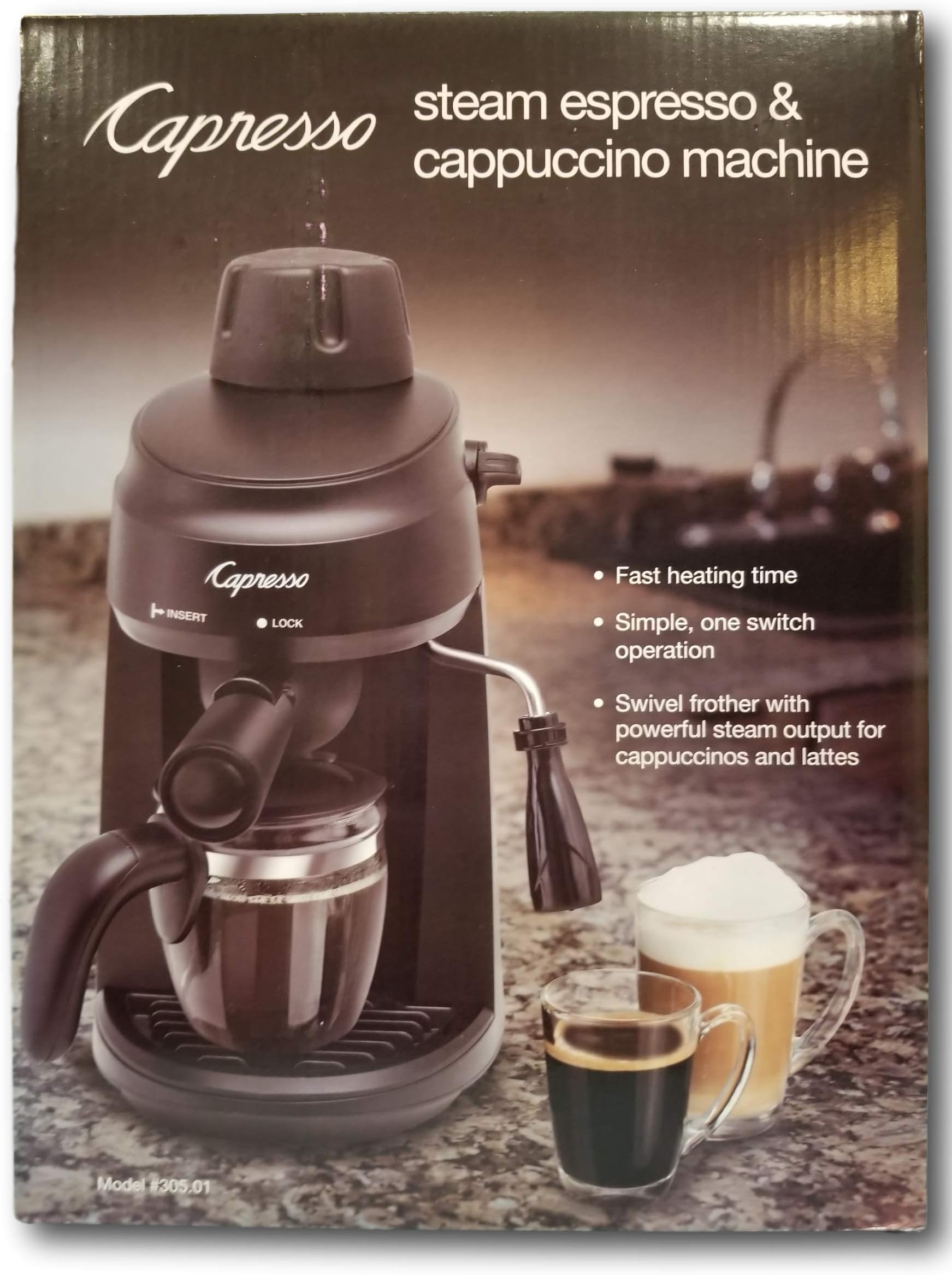 Amazon.com: Capresso Steam Espresso & Cappuccino Machine: Home & Kitchen