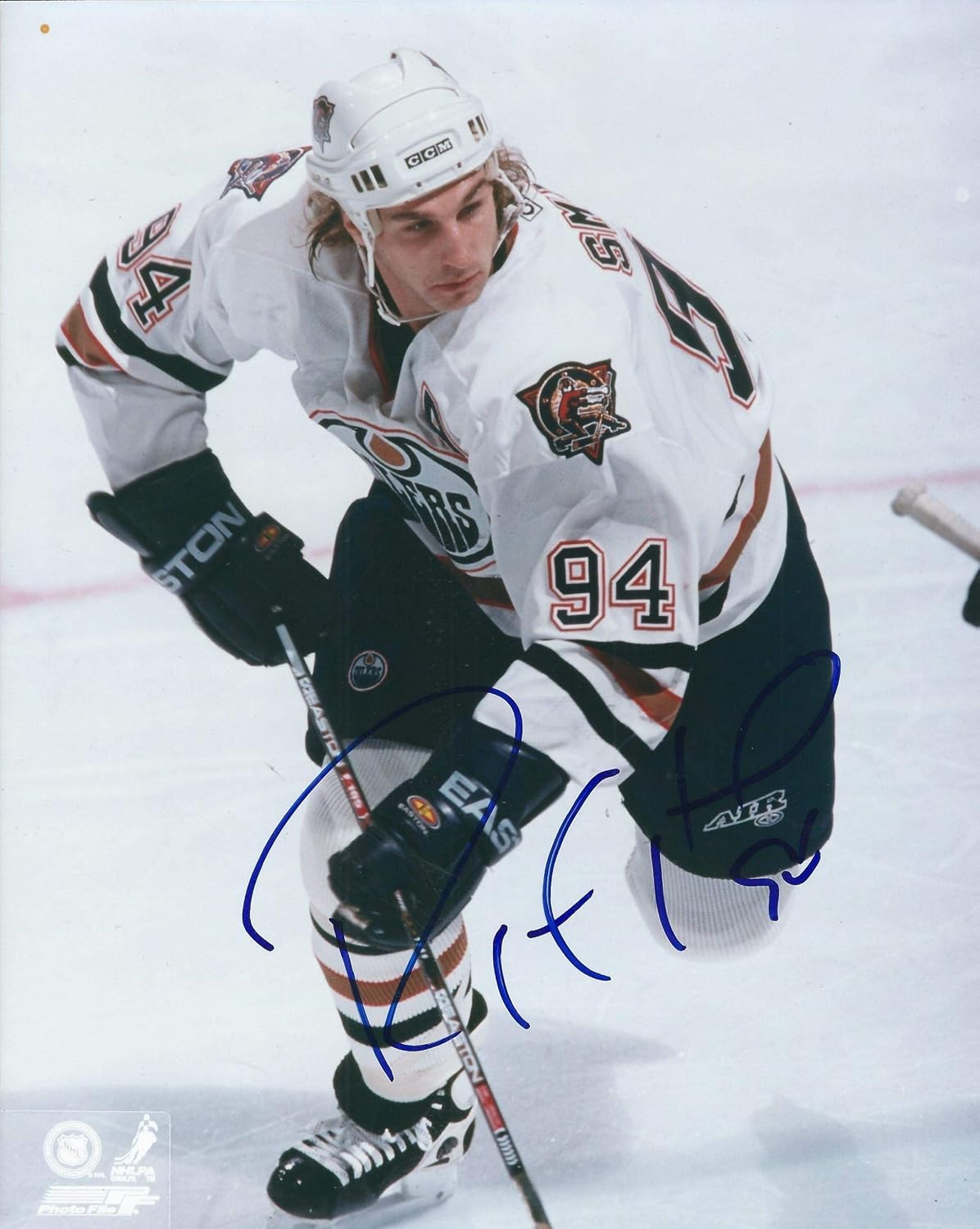 Autographed Ryan Smyth Photograph - 8X10 - Autographed NHL Photos at ...