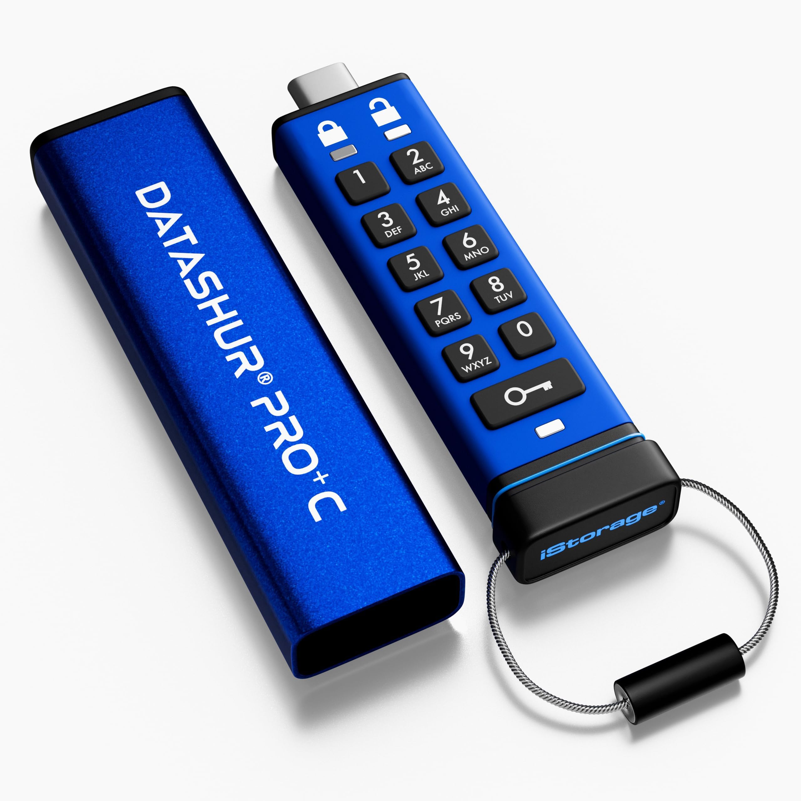 Amazon.com: iStorage datAshur PRO+C 32GB | Secure USB Type-C Memory ...