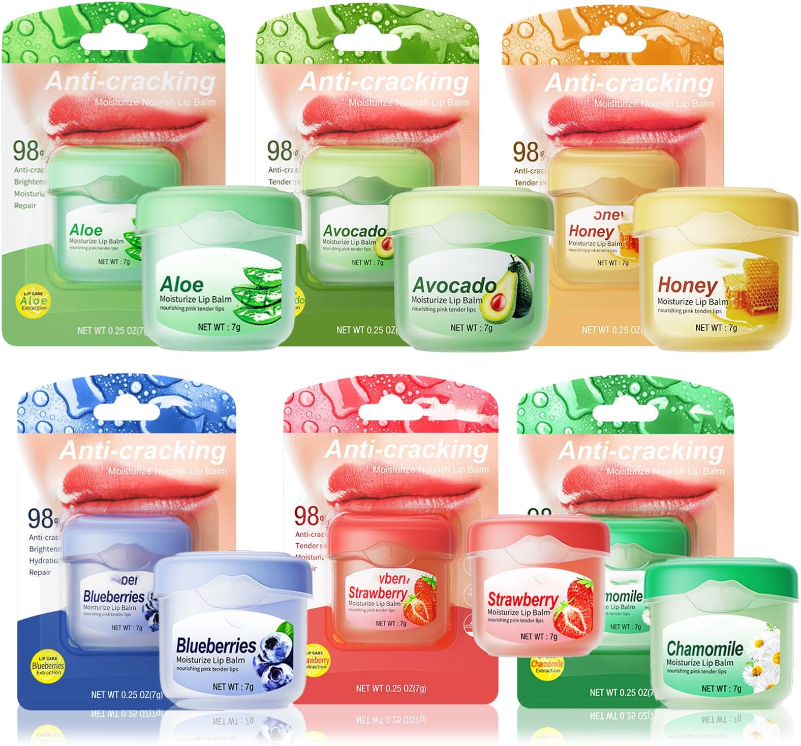 Amazon.com : WNP'L Moisturizing Lip Balm (Regular, Avocado), 1 Count ...