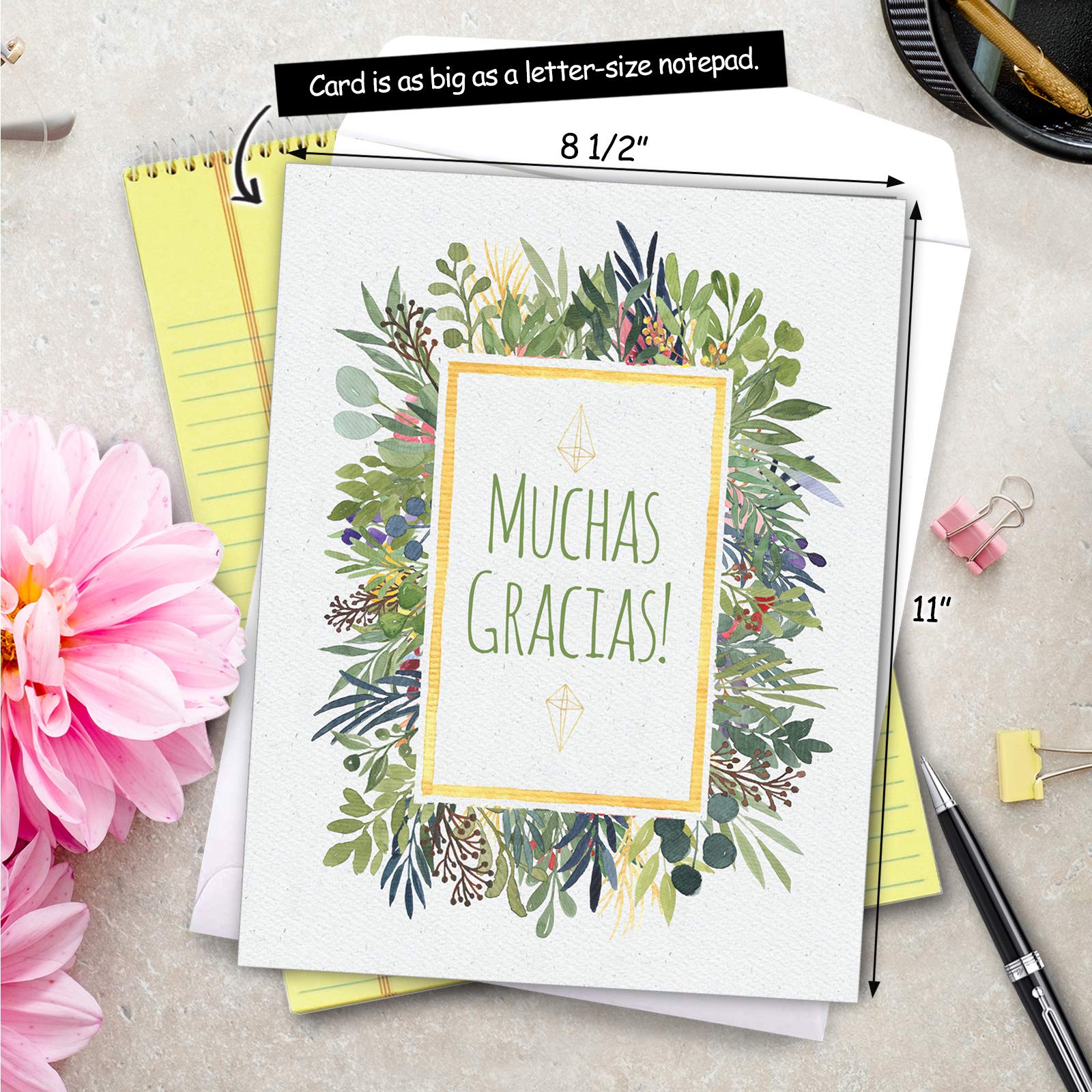 Spanish Thank You Card Messages Amazon.com: Spanish Thank You Cards