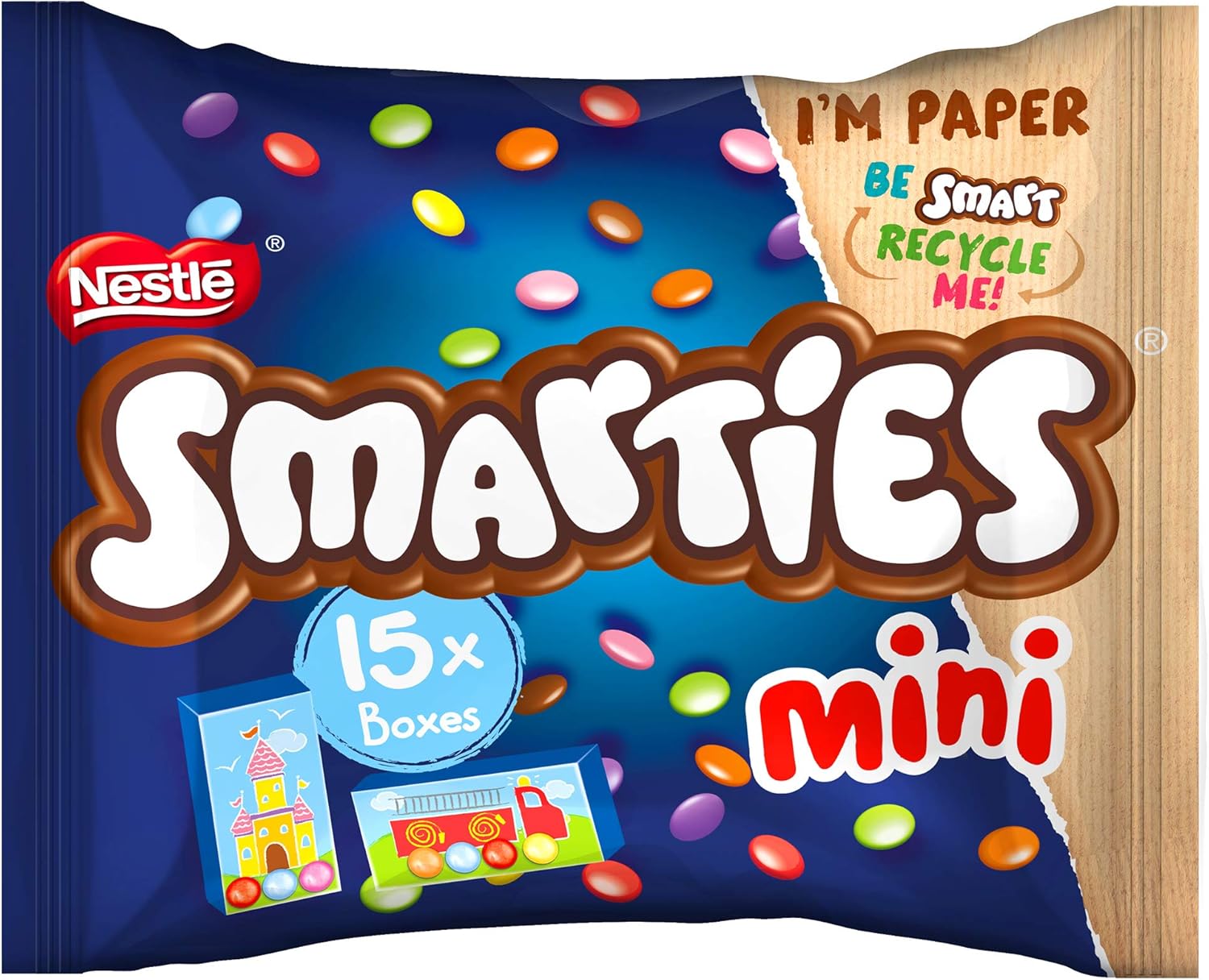 Nestle Smarties Mini Packet, 216g : Amazon.ae: Grocery