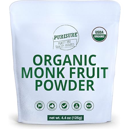 Amazon.com: NOW Foods, Certified Organic Monk Fruit Extract Powder ...