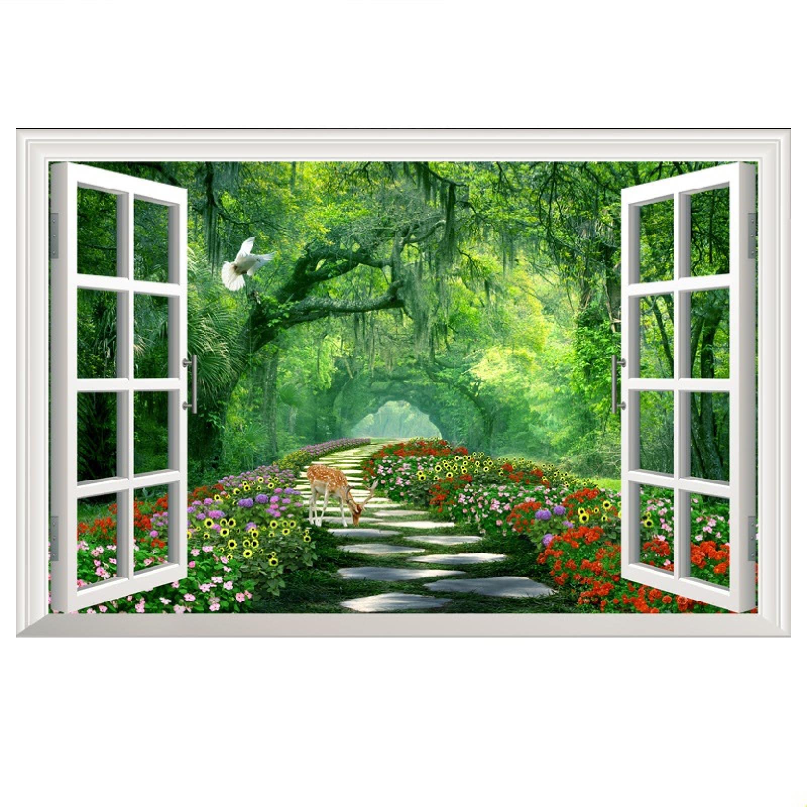 Window View Of Garden