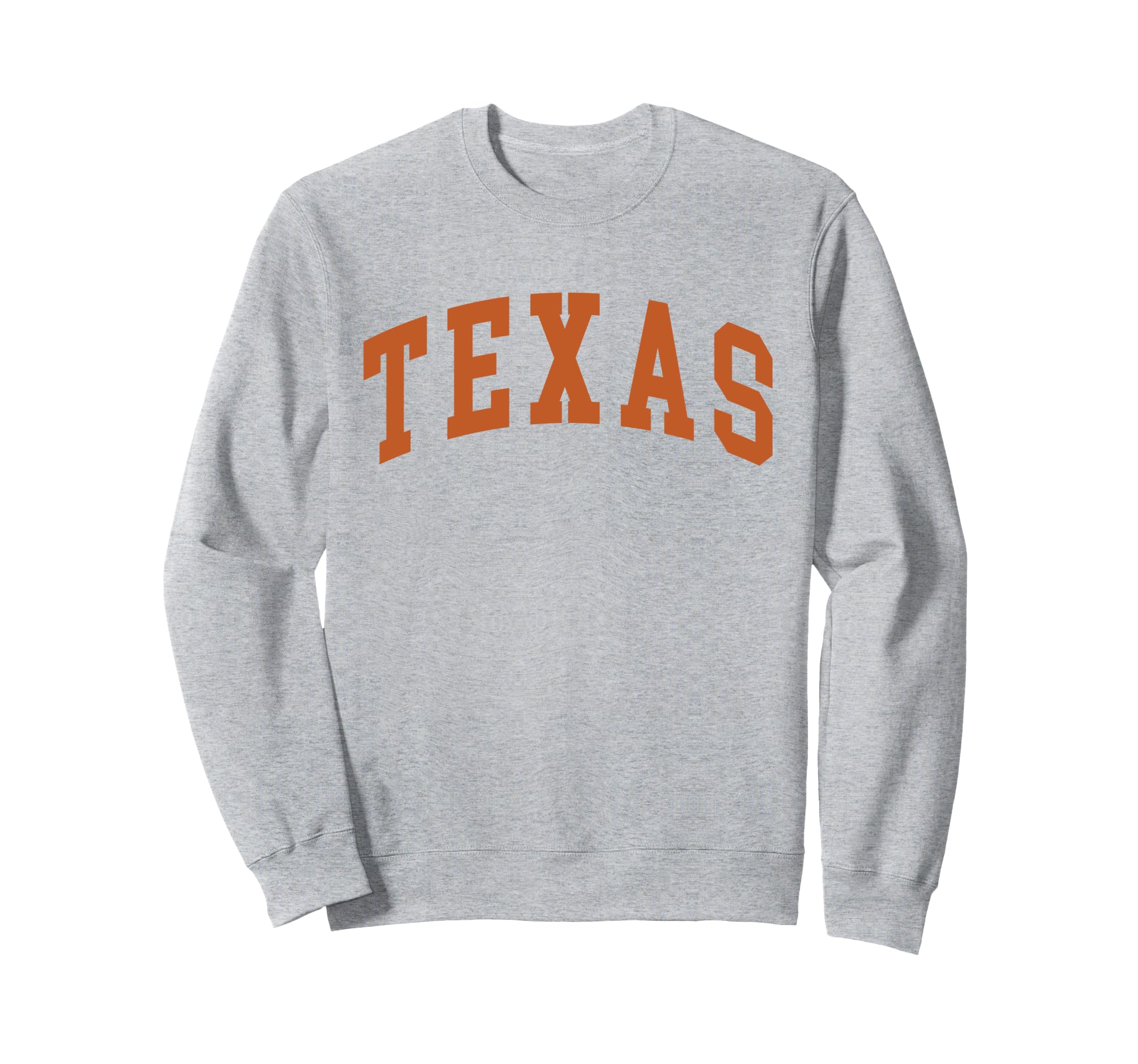Amazon.com: Vintage Texas Men Women Retro TX Orange Tee Sweatshirt ...