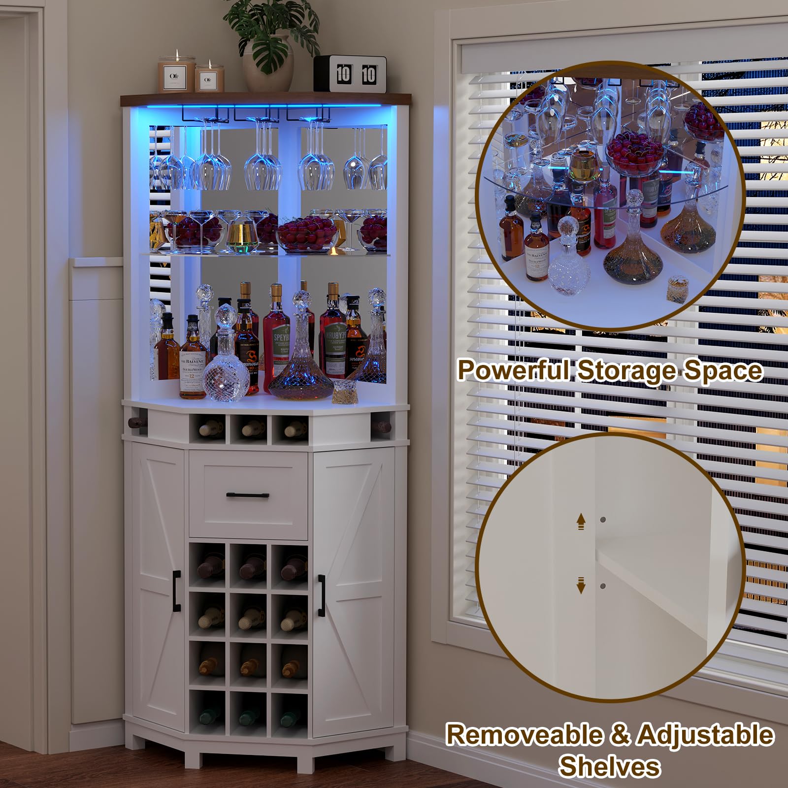 Diy Corner Bar Shelf The Best DIY Ideas For A Kitchen Coffee Bar The