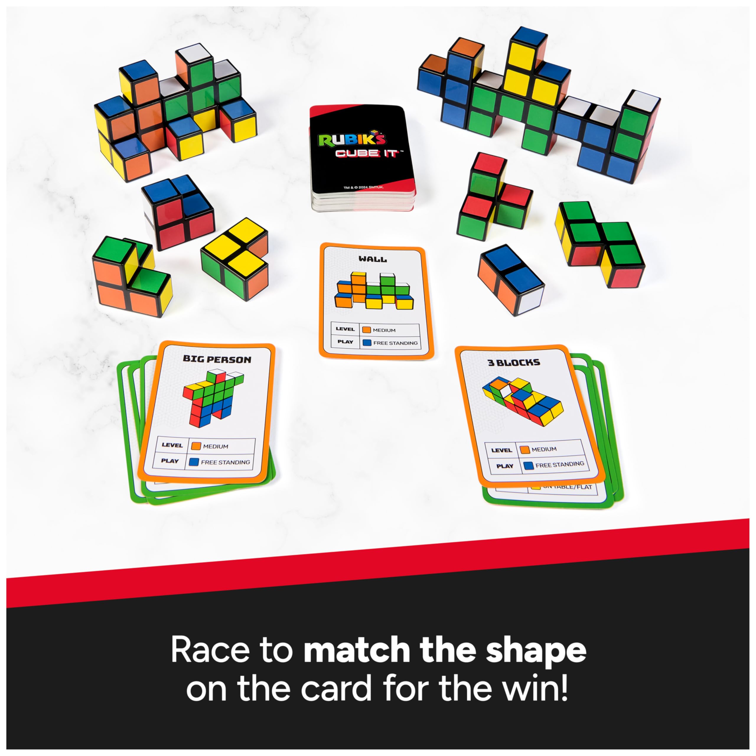 Snapklik.com : Rubiks Cube, Cube It, 2-Player 3D Puzzle Sequence Board ...
