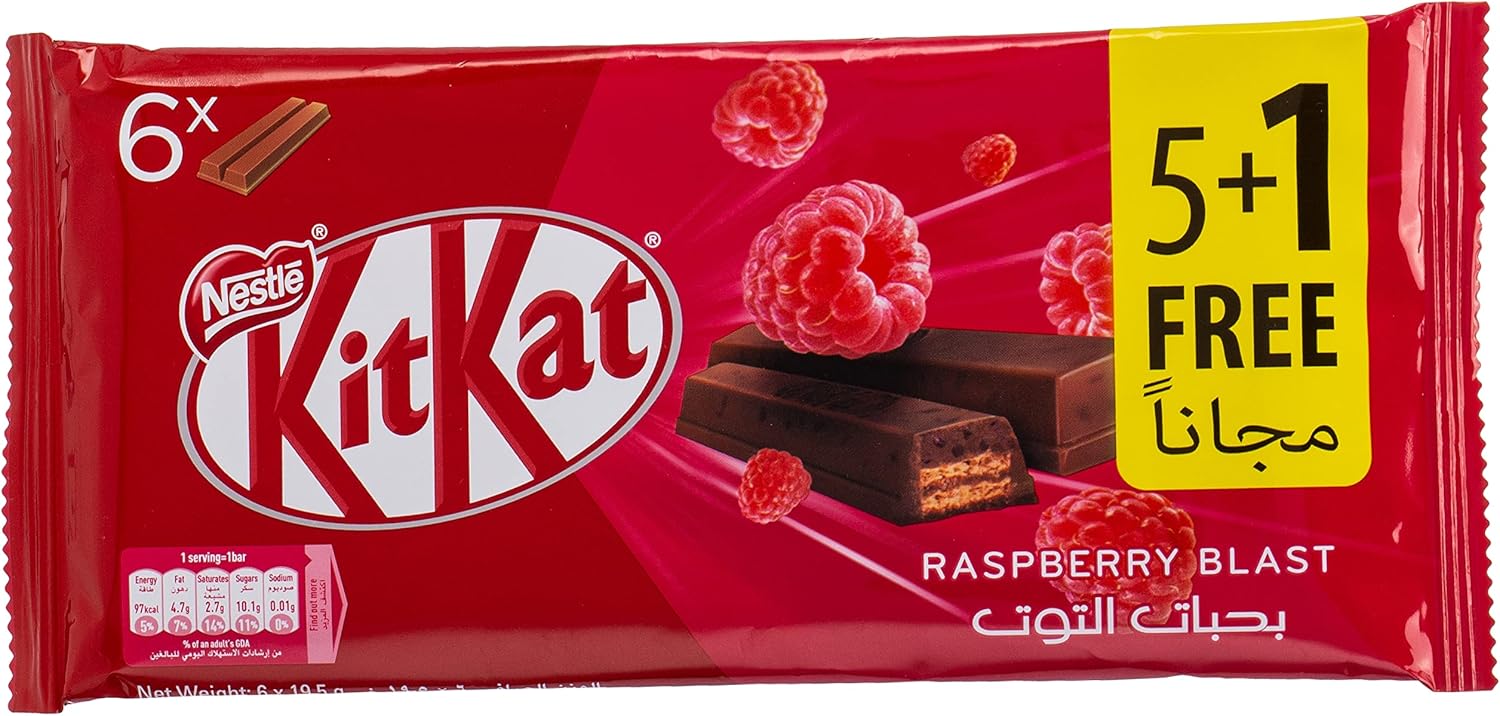 Nestle Kitkat Raspbery Chocolate, 19.50 g, Multicolour : Buy Online at ...