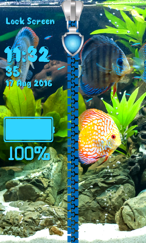 Aquarium Zipper Lock Screen:Amazon.com:Appstore for Android
