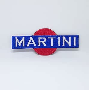Amazon.com: Martini Racing Sponsorship Iron on Sew on Embroidered Patch ...
