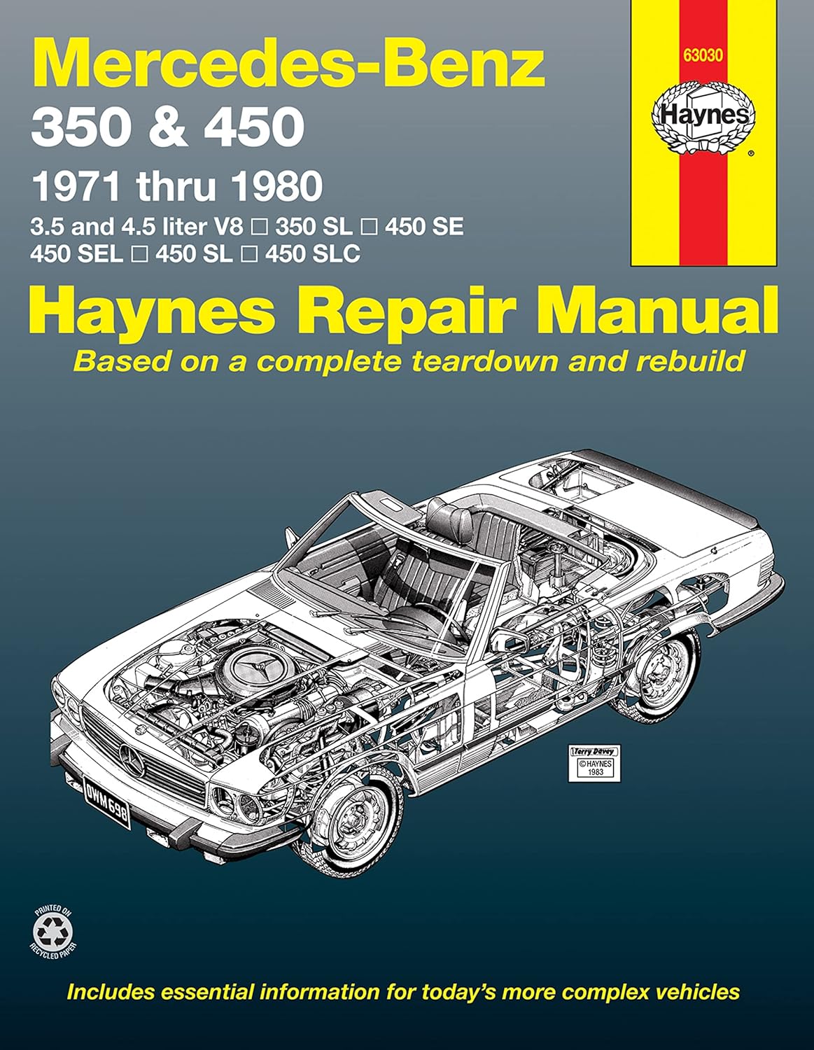 Amazon | Mercedes-Benz 350 and 450 V8, 1971-1980 (Haynes Manuals ...