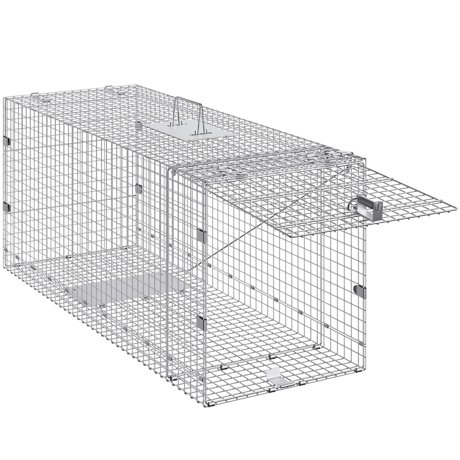 Amazon.com : VEVOR Humane Live Animal Trap, Dimensions 50" x 20" x 26 ...