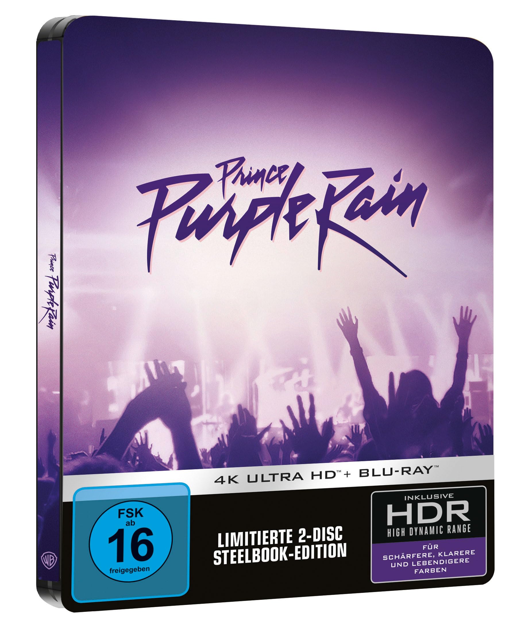 Purple Rain - Limited Steelbook [4K Ultra HD] + [Blu-ray]: Amazon.co.uk ...