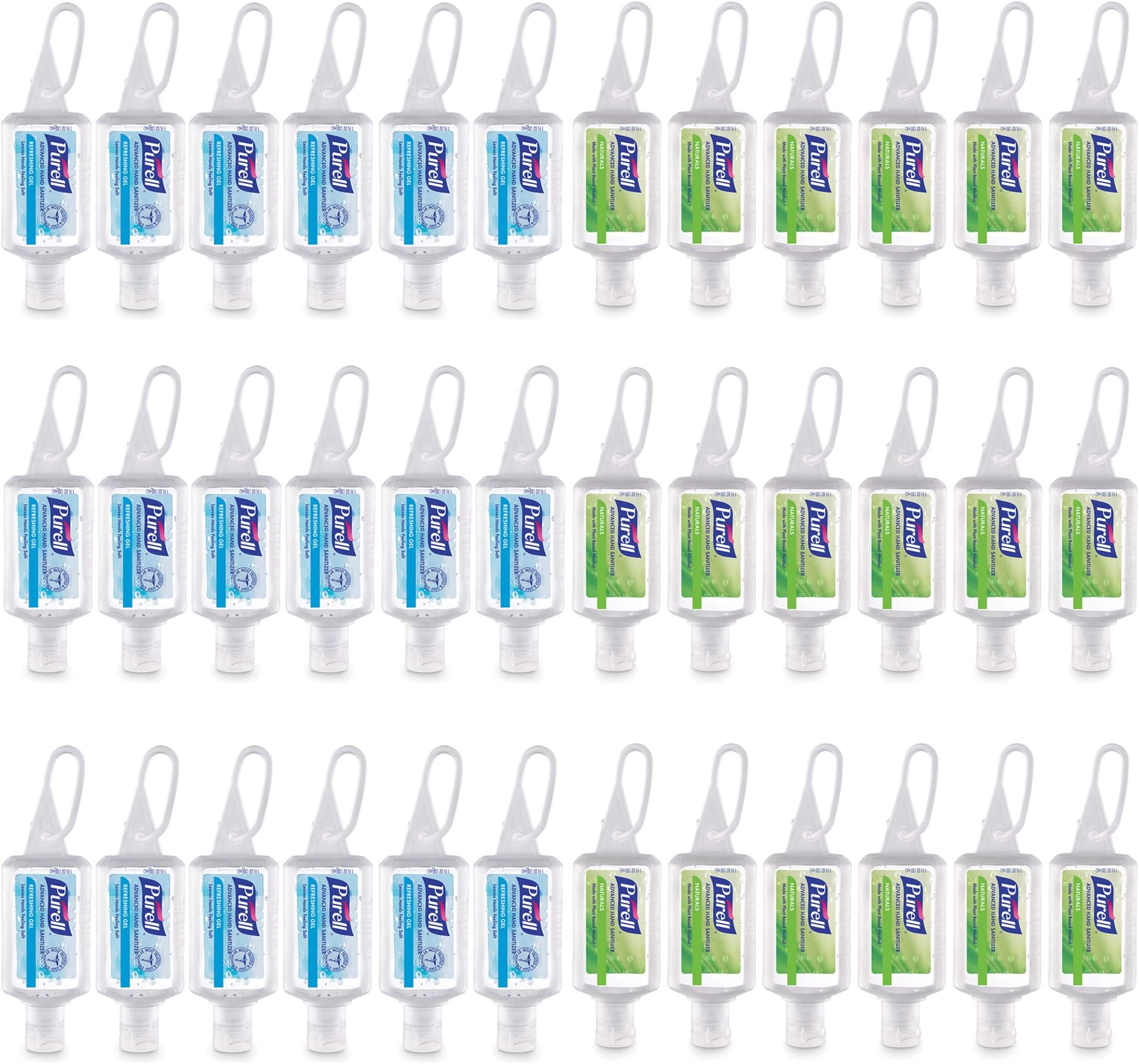 Amazon.com : Purell advanced hand sanitizer jelly wrap 1 fl oz, pack of ...