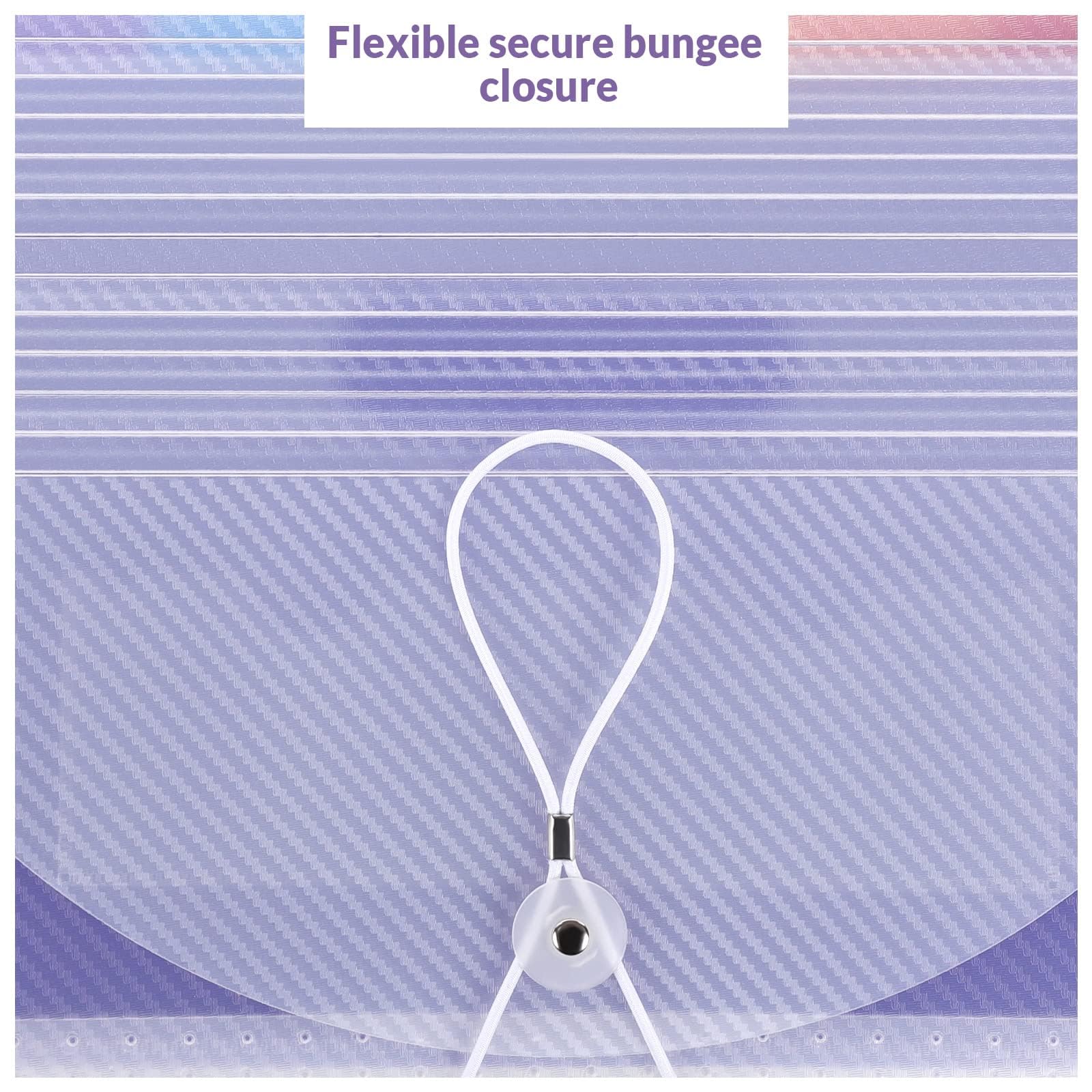 Snapklik.com : SKYDUE Accordion File Organizer, 12 Pockets File Folders, Letter Size Expanding ...