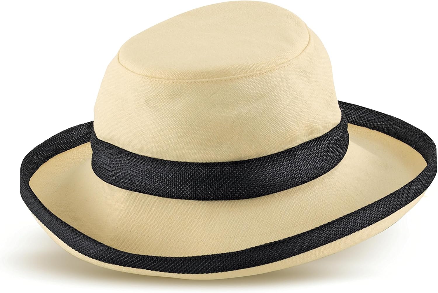 Amazon.com: Tilley TH8 Charlotte Hemp Sun Hat (Natural Black, XL ...