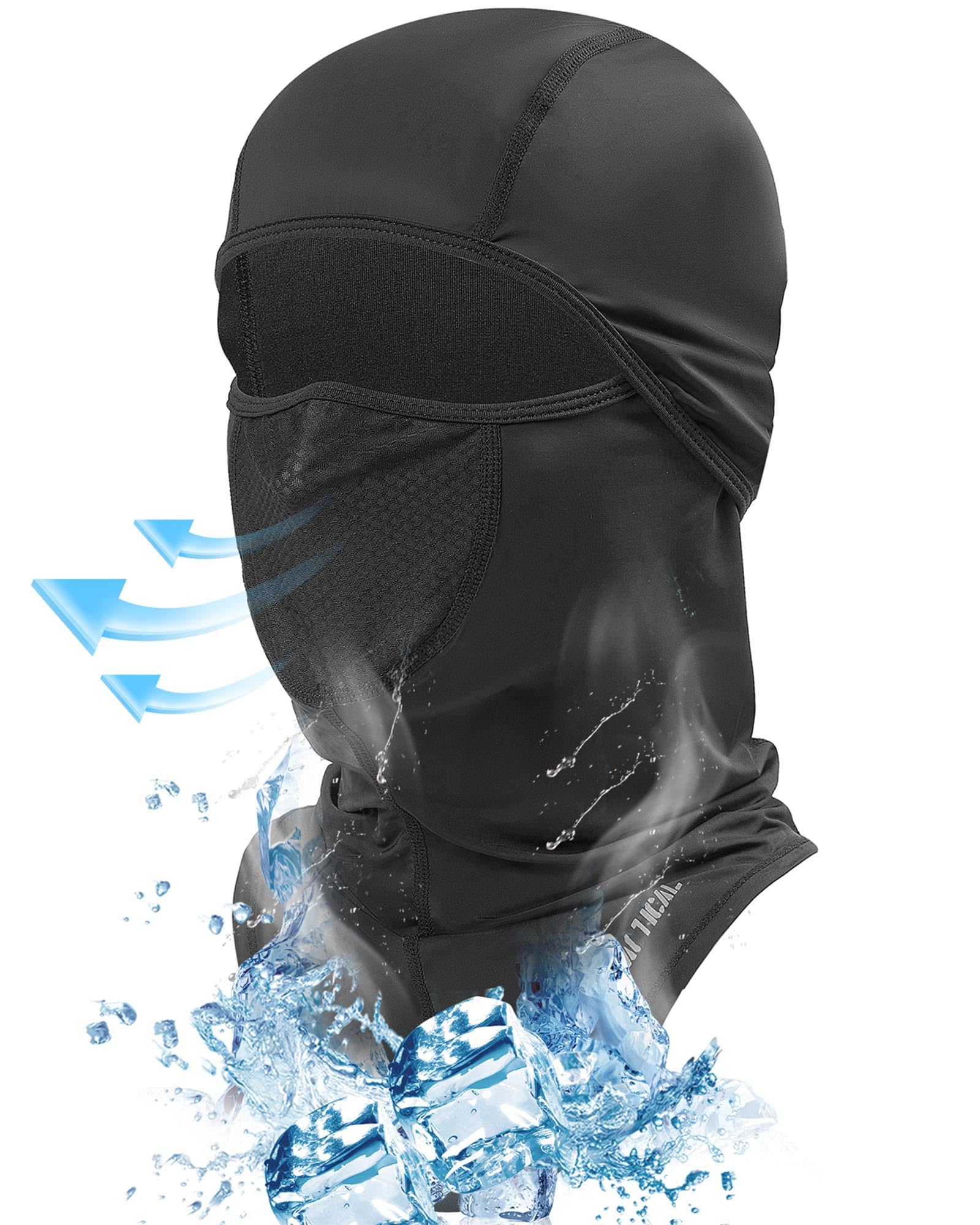 1TG Tactical Summer Balaclava Full Face Mask - UV Protection Cooling ...