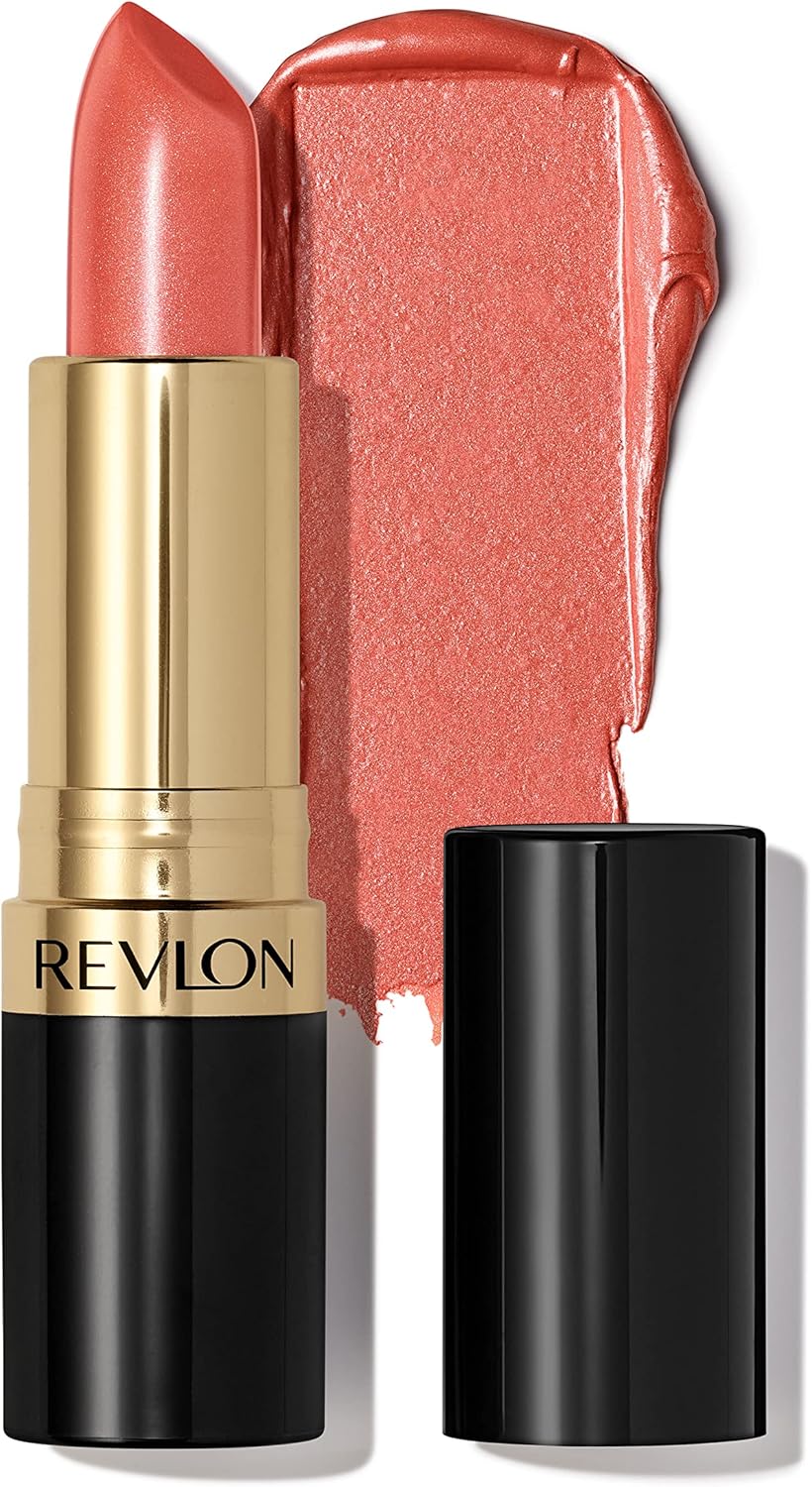 REVLON - Lápiz labial súper brillante, fórmula cremosa para labios ...