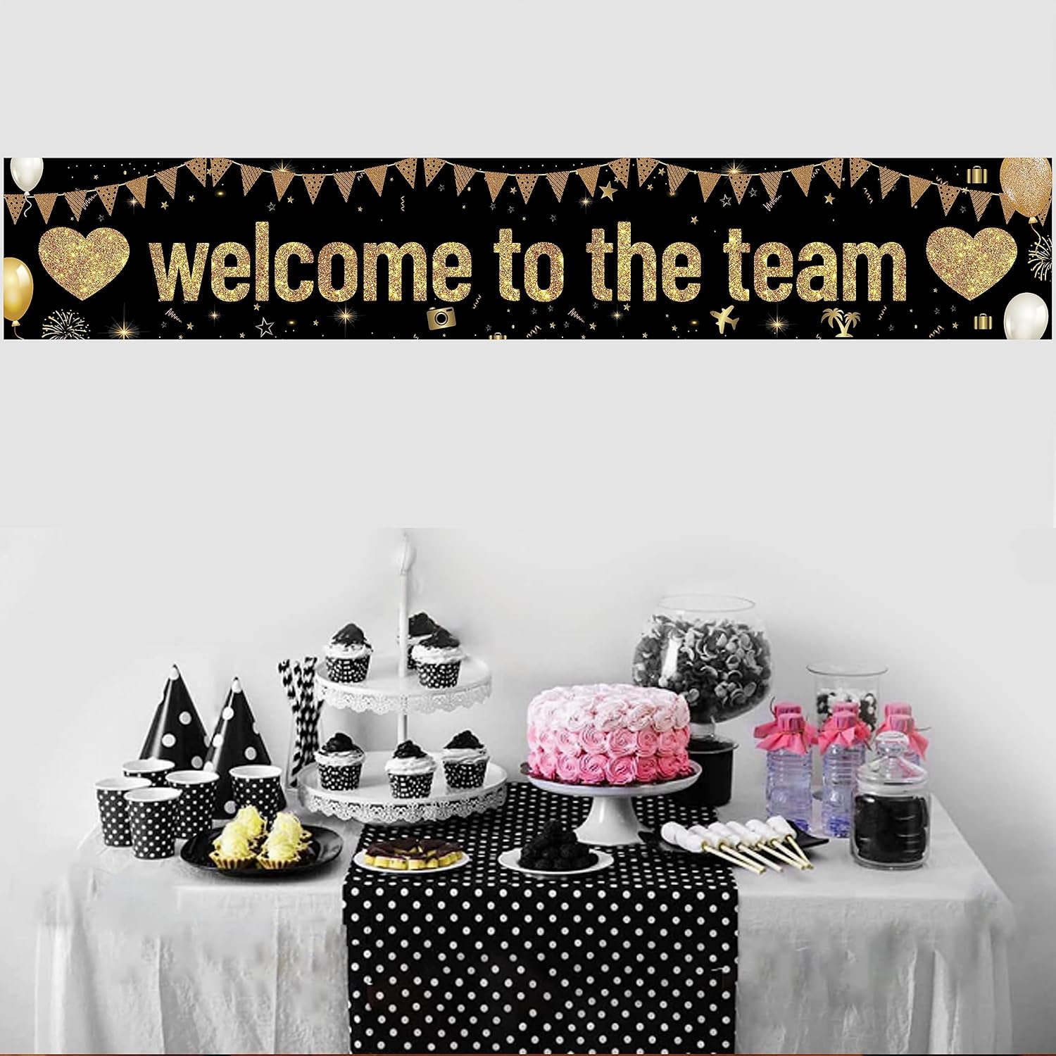 Amazon.com: Welcome to the Team Banner - Perfect for Office, New ...